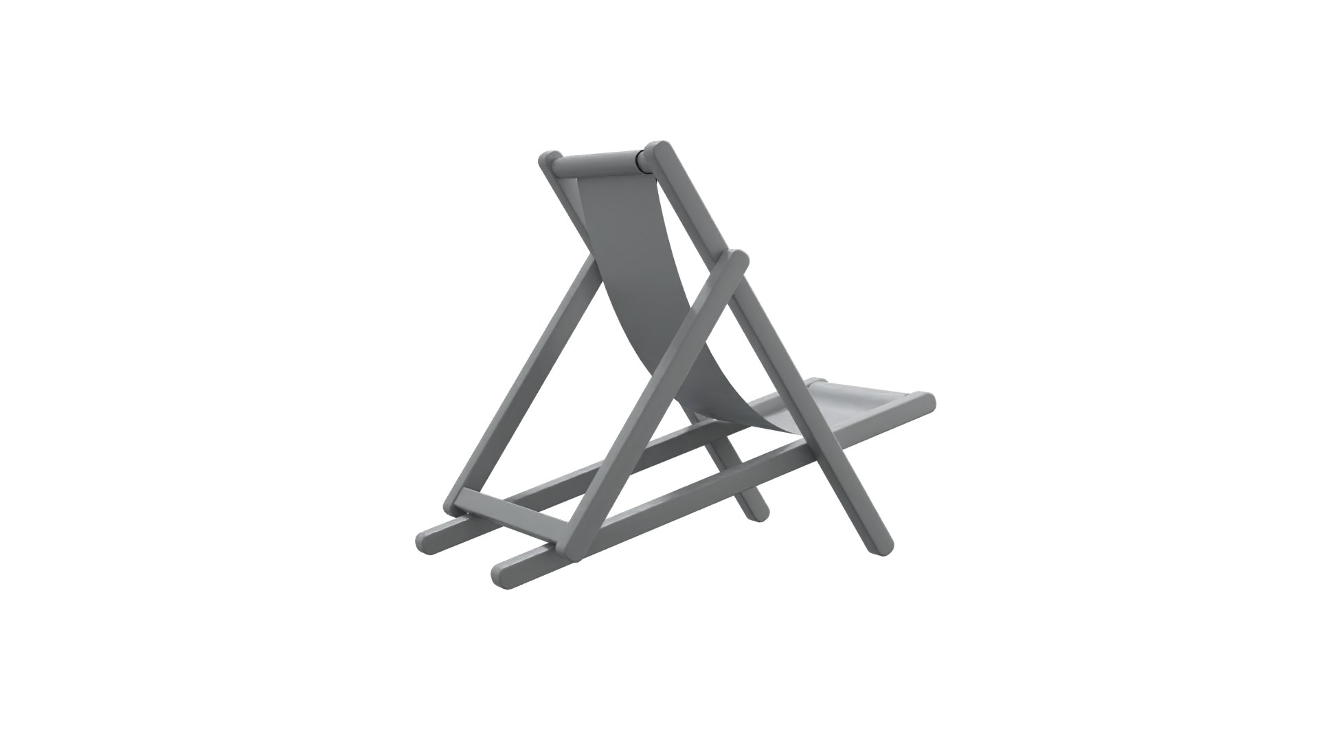 Low Poly BeachPool Chair 3D Model - TurboSquid 1872578