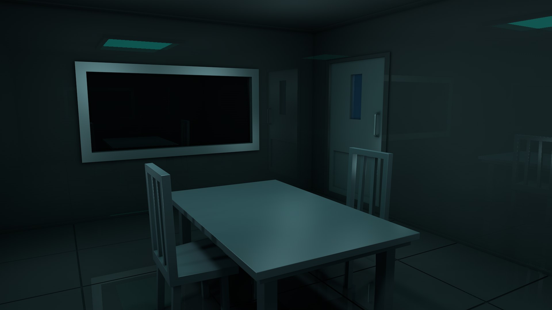 Interrogation Room Model - TurboSquid 2341539