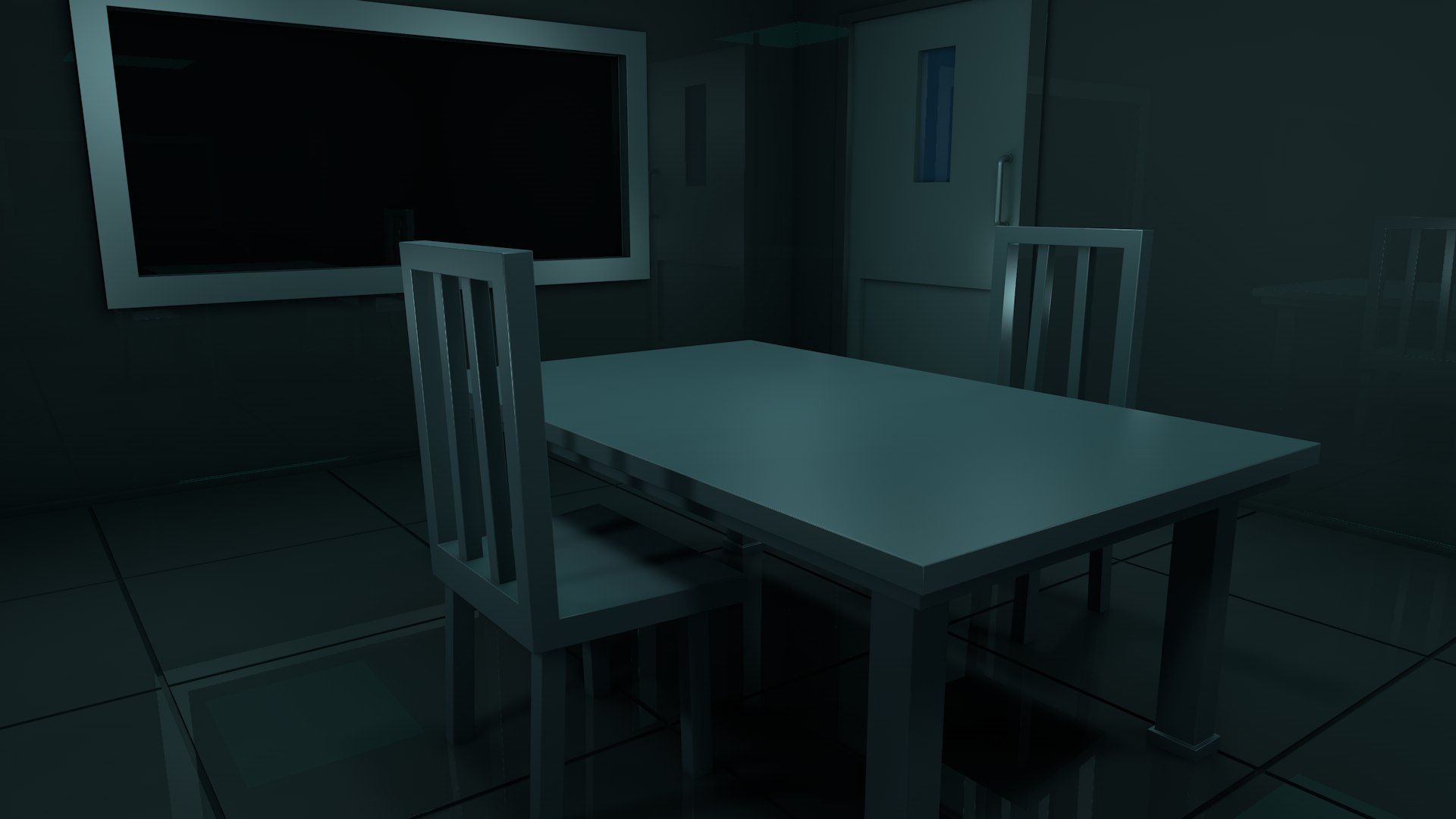 Interrogation Room Model - TurboSquid 2341539