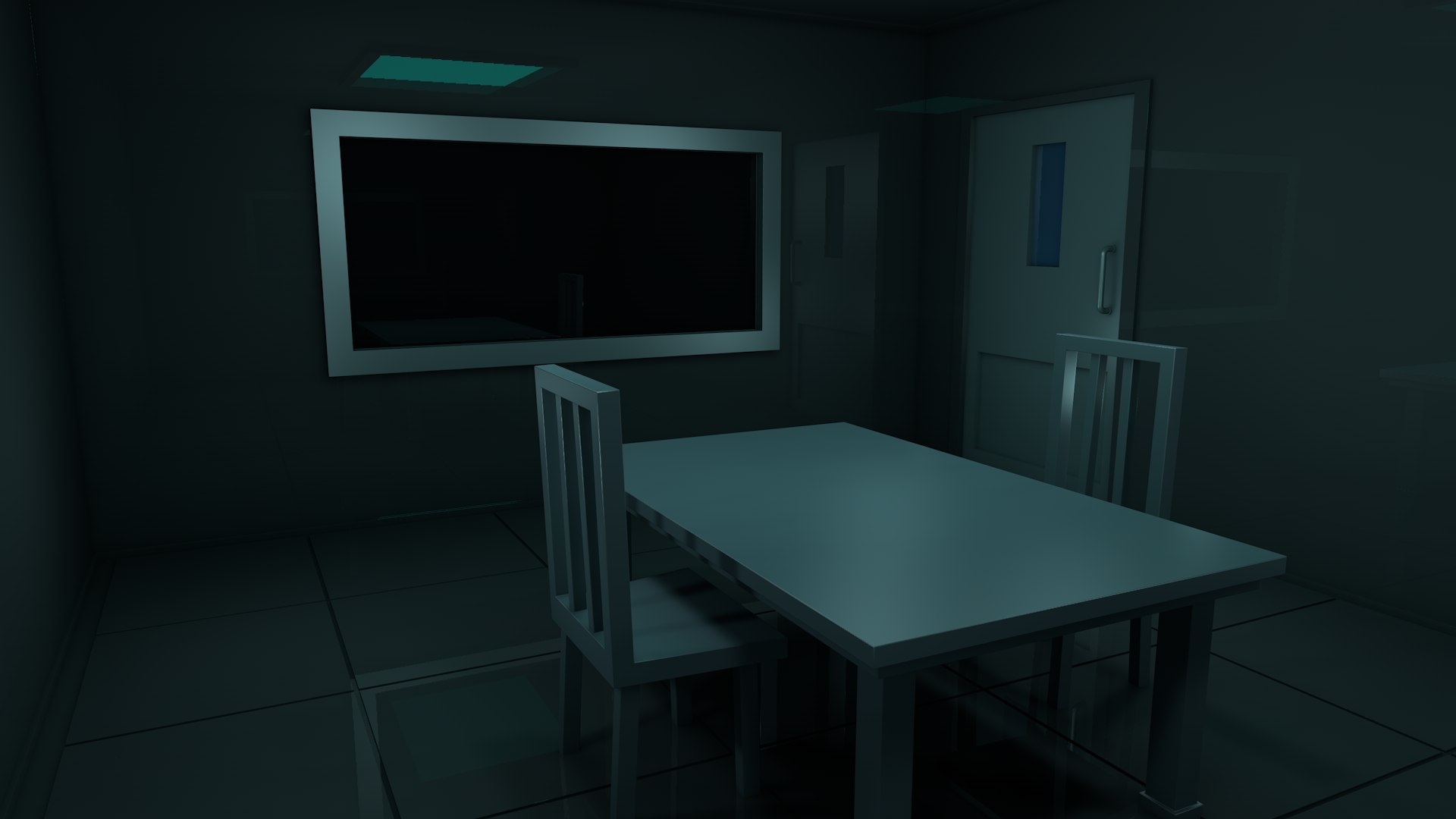 Interrogation Room Model - TurboSquid 2341539
