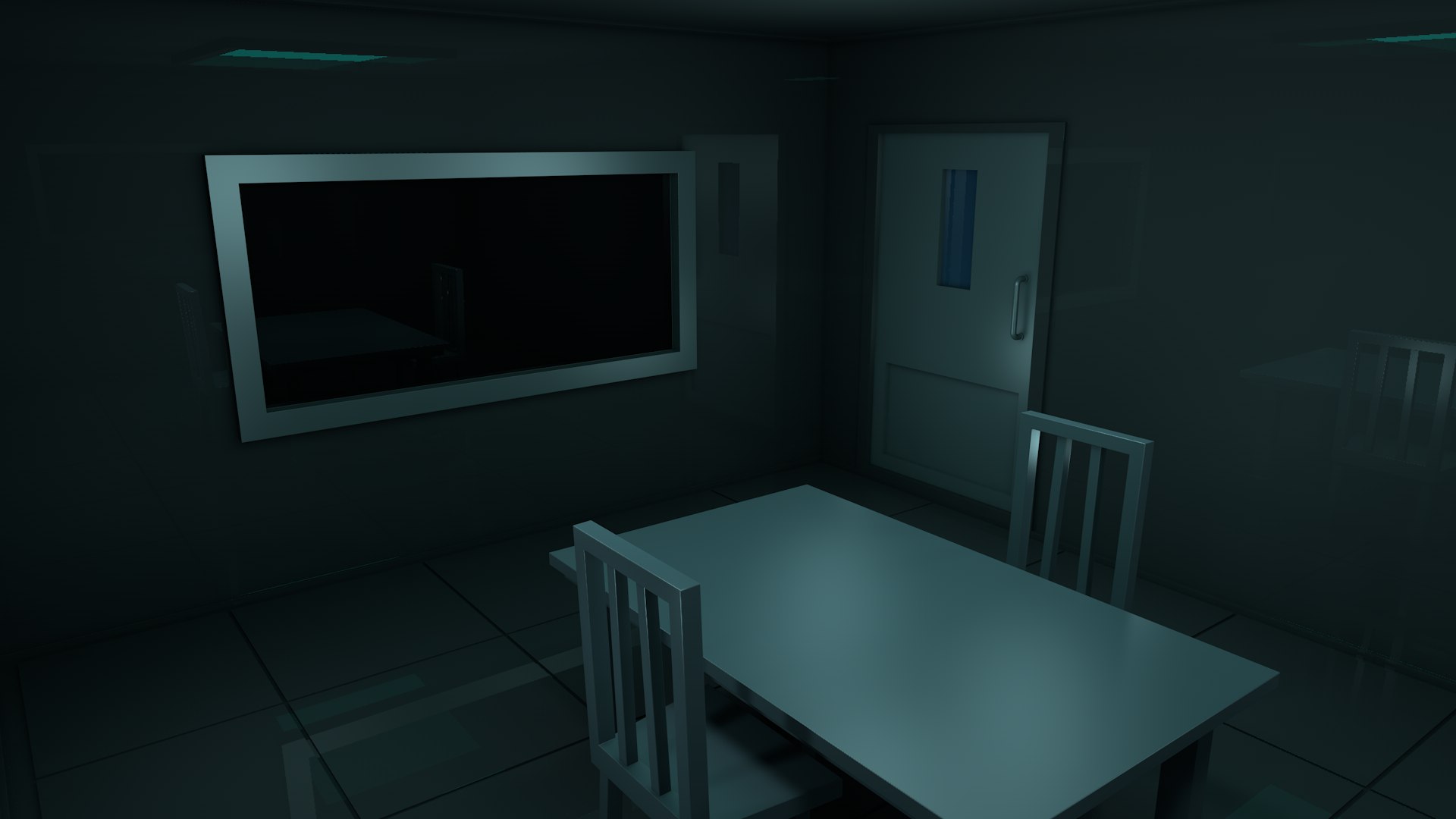 Interrogation Room Model - TurboSquid 2341539