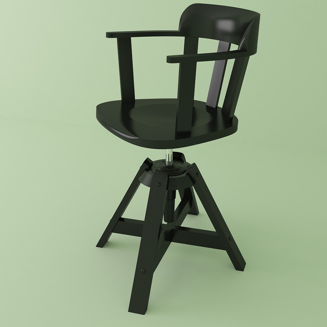 3d model feodor chair ikea