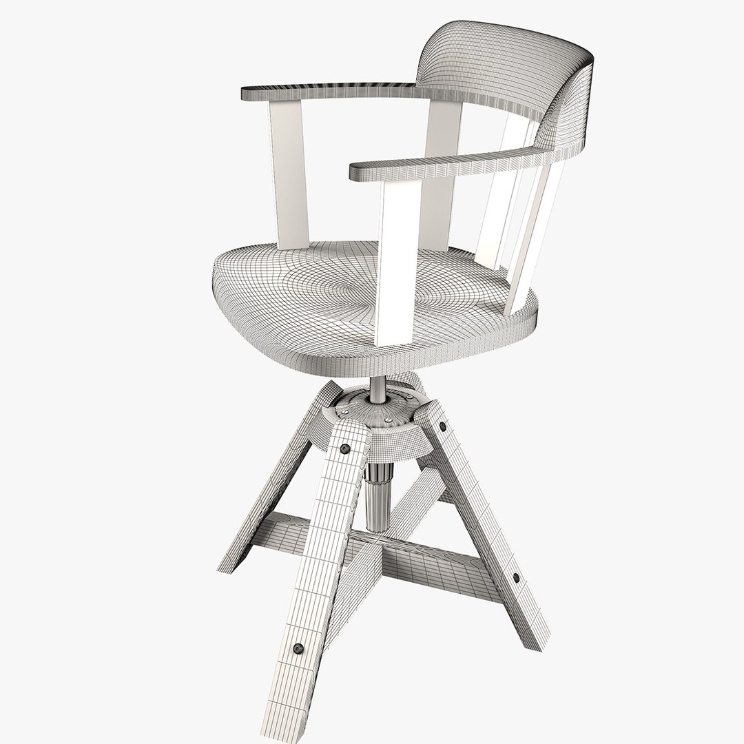 3d model feodor chair ikea