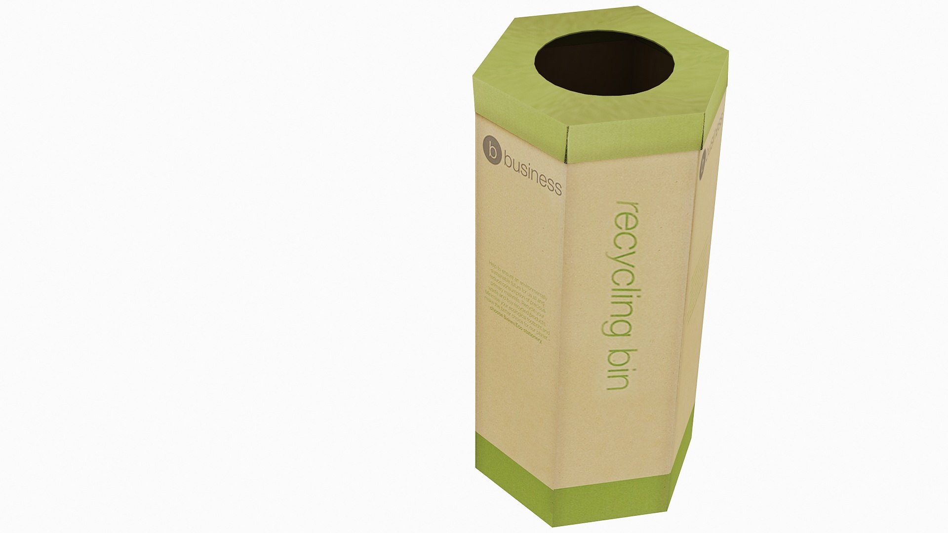 Cardboard Reycling Board 3D Model - TurboSquid 1540587