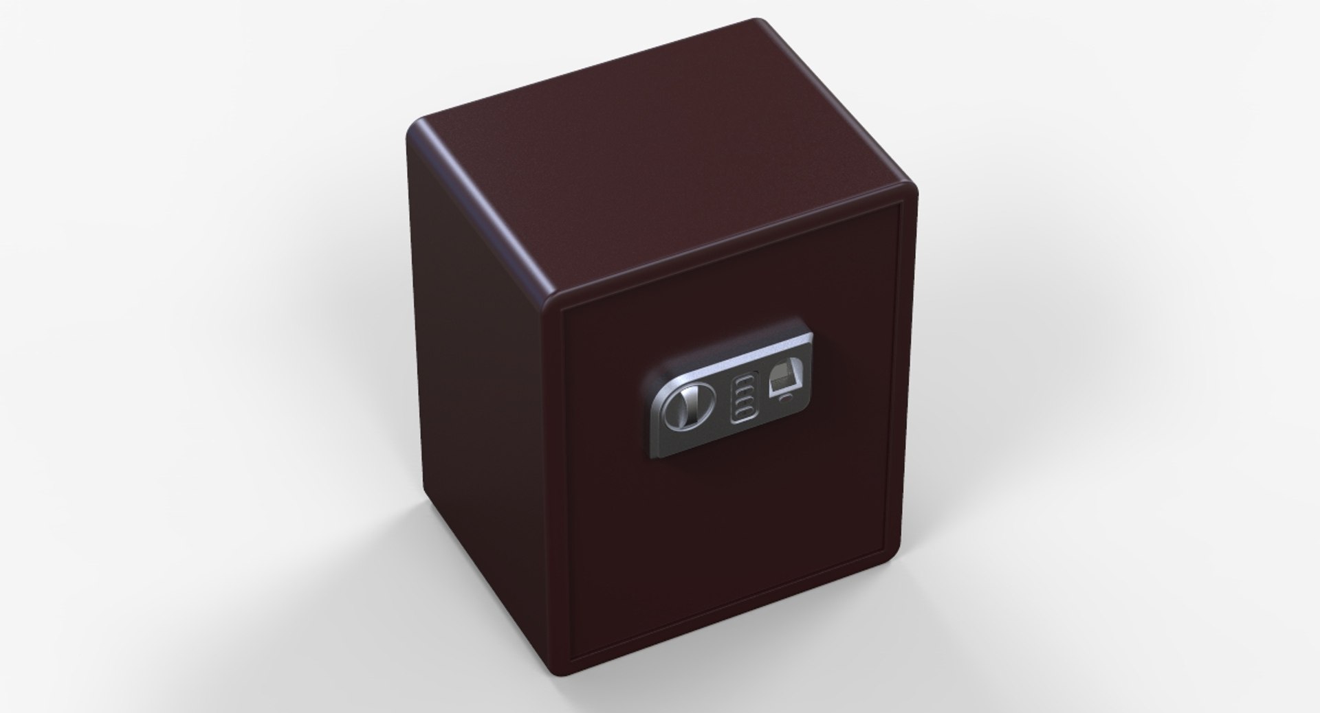 3D safe biometric box - TurboSquid 1300897