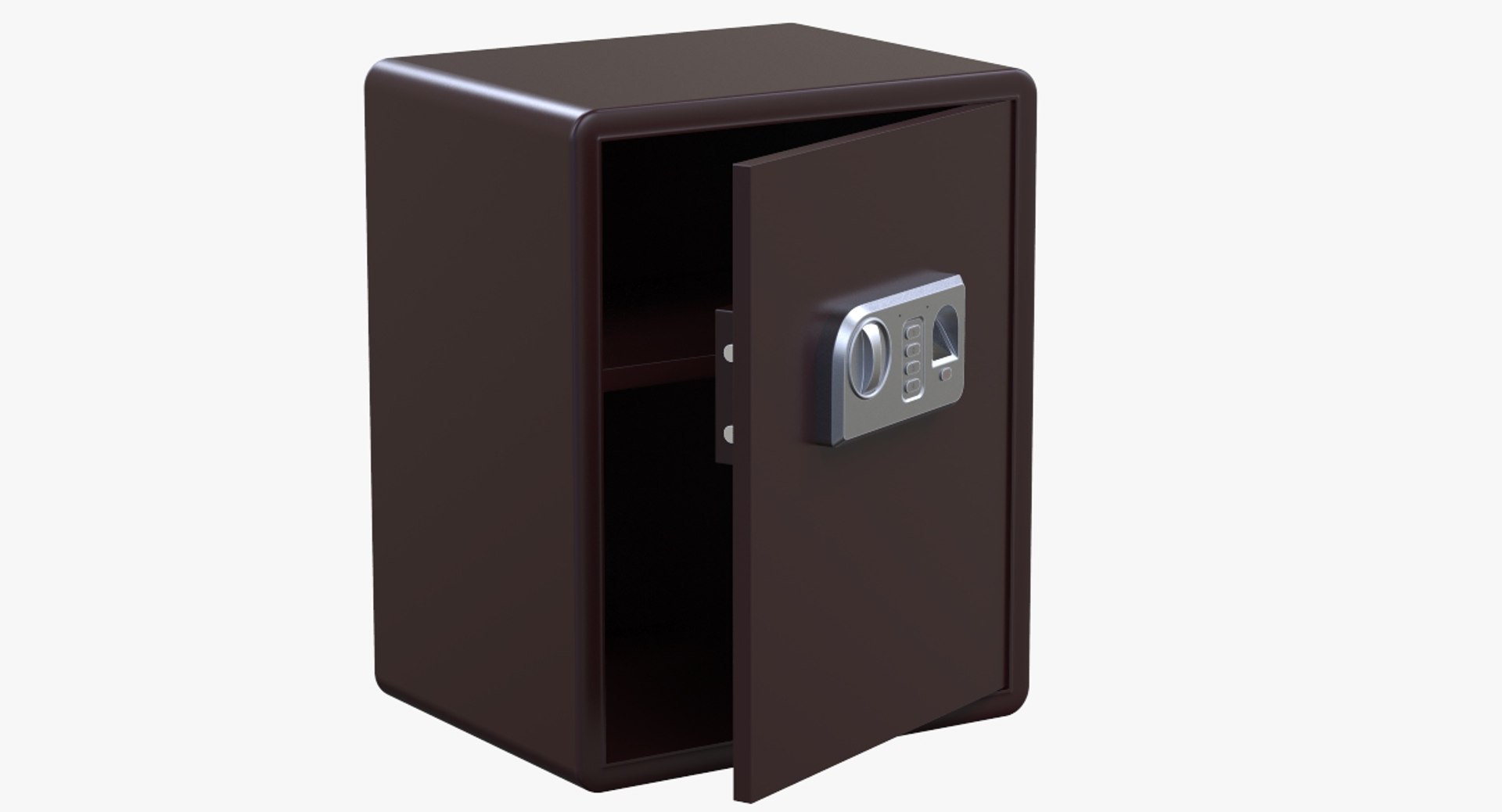3D safe biometric box - TurboSquid 1300897