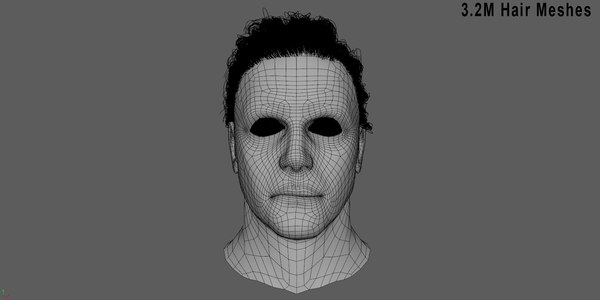 3D Michael Myers Mask 3D model - TurboSquid 1806302
