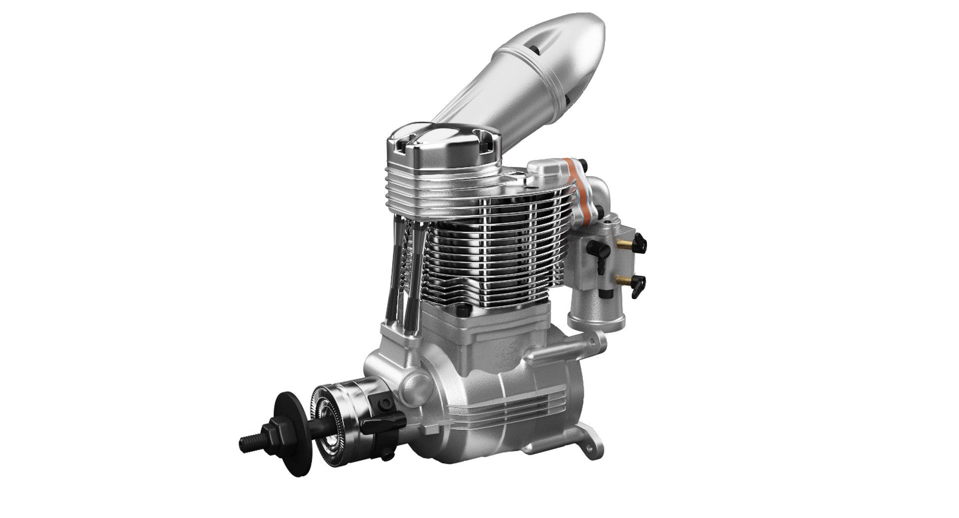 3D Engine Gasoline Gf40 - TurboSquid 1334707