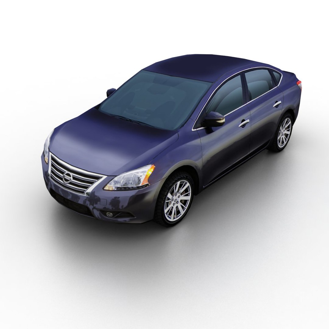 3d 2013 Nissan Sentra Sylphy Model