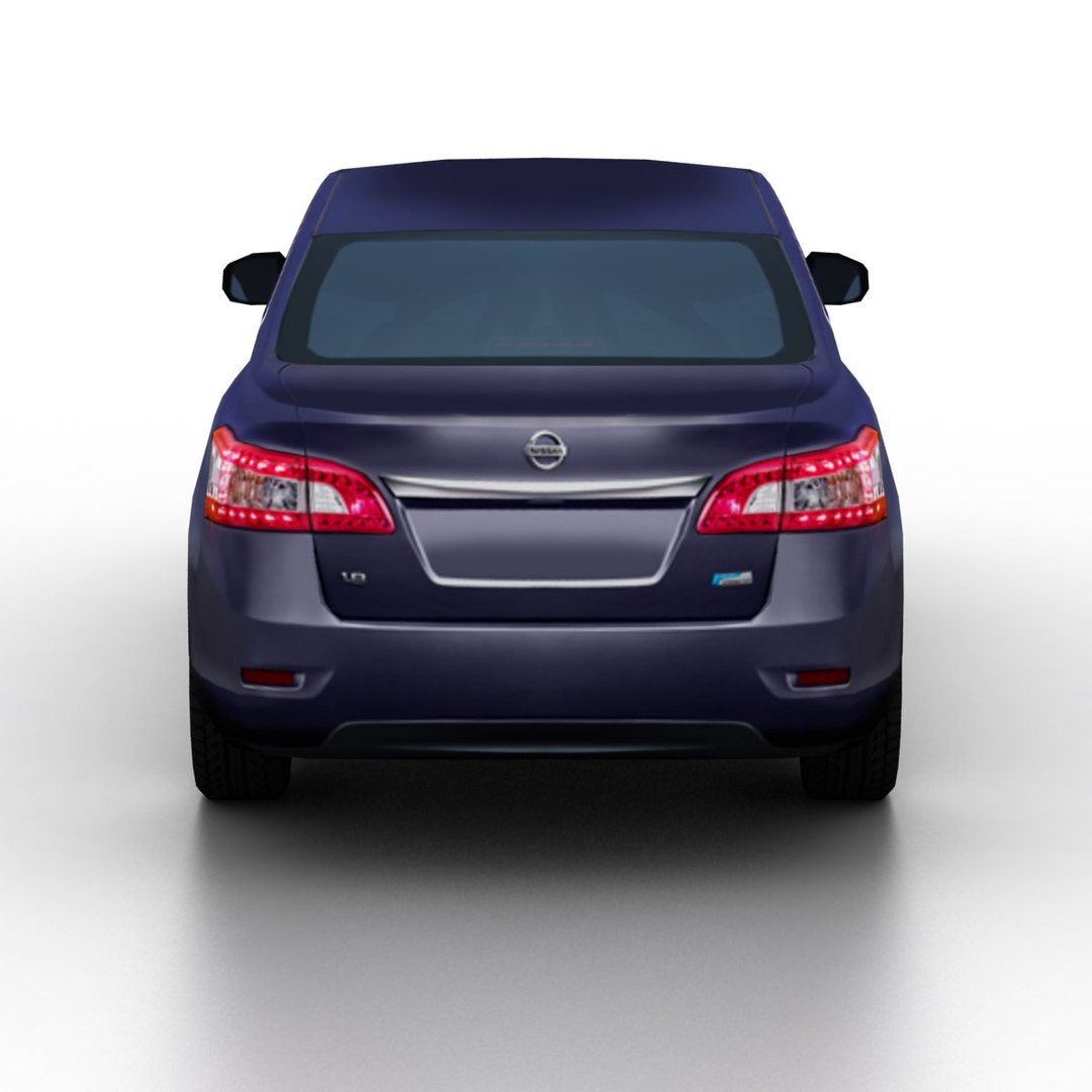 3d 2013 nissan sentra sylphy model