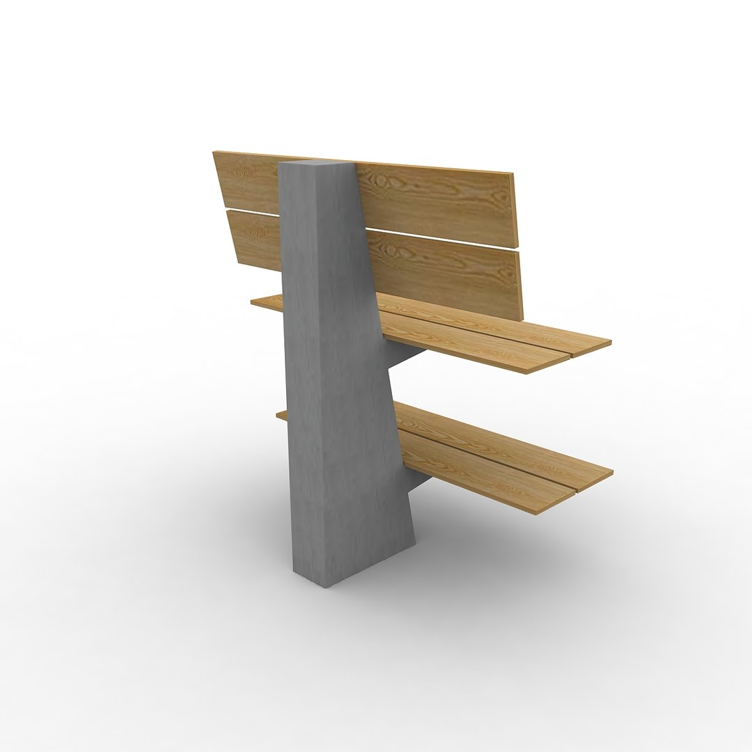 Thoms Nilsson Alternative Bench 3d Model