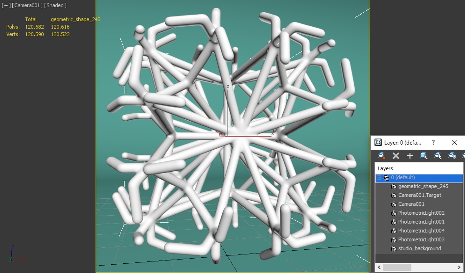 3d model geometric shape