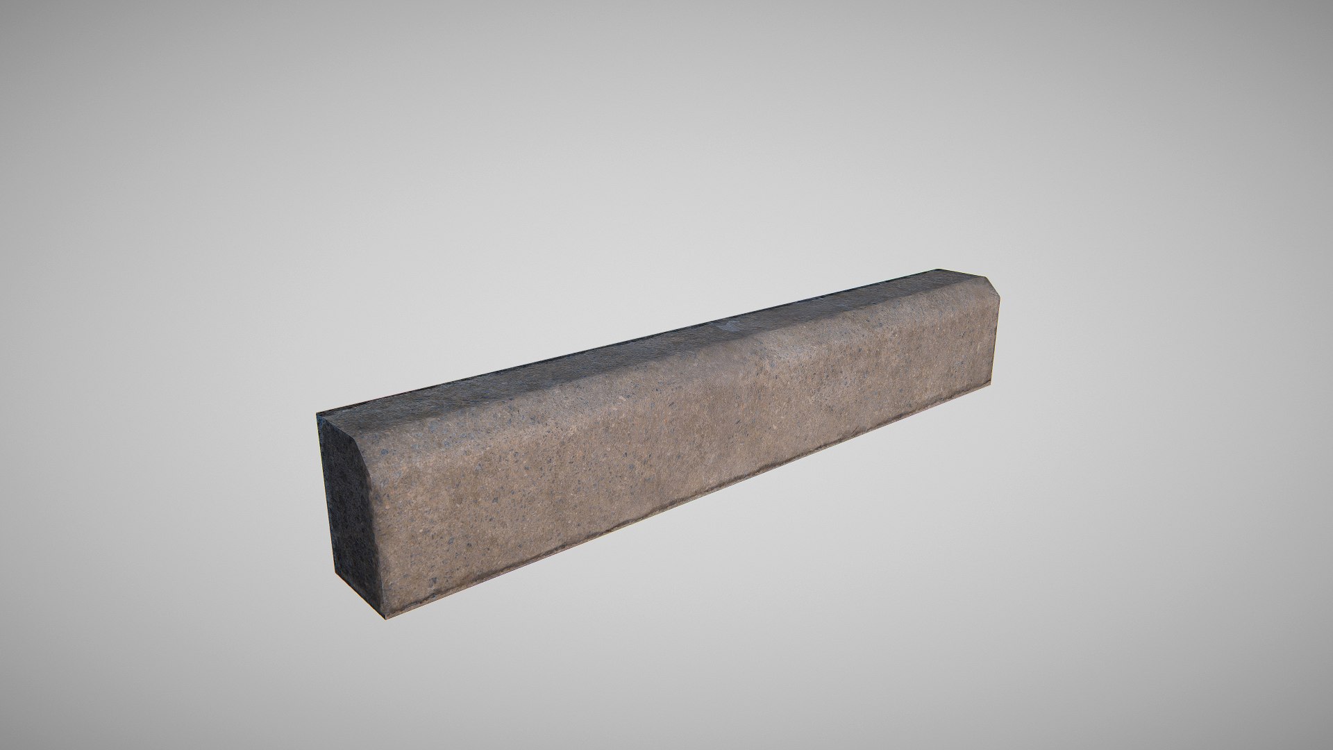 3d curbstone kerb