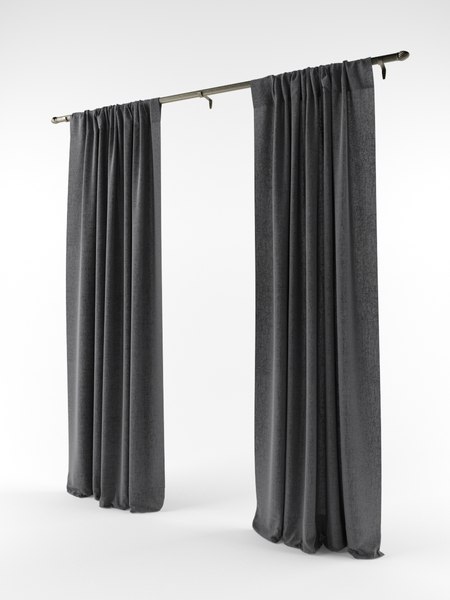 3ds max curtains