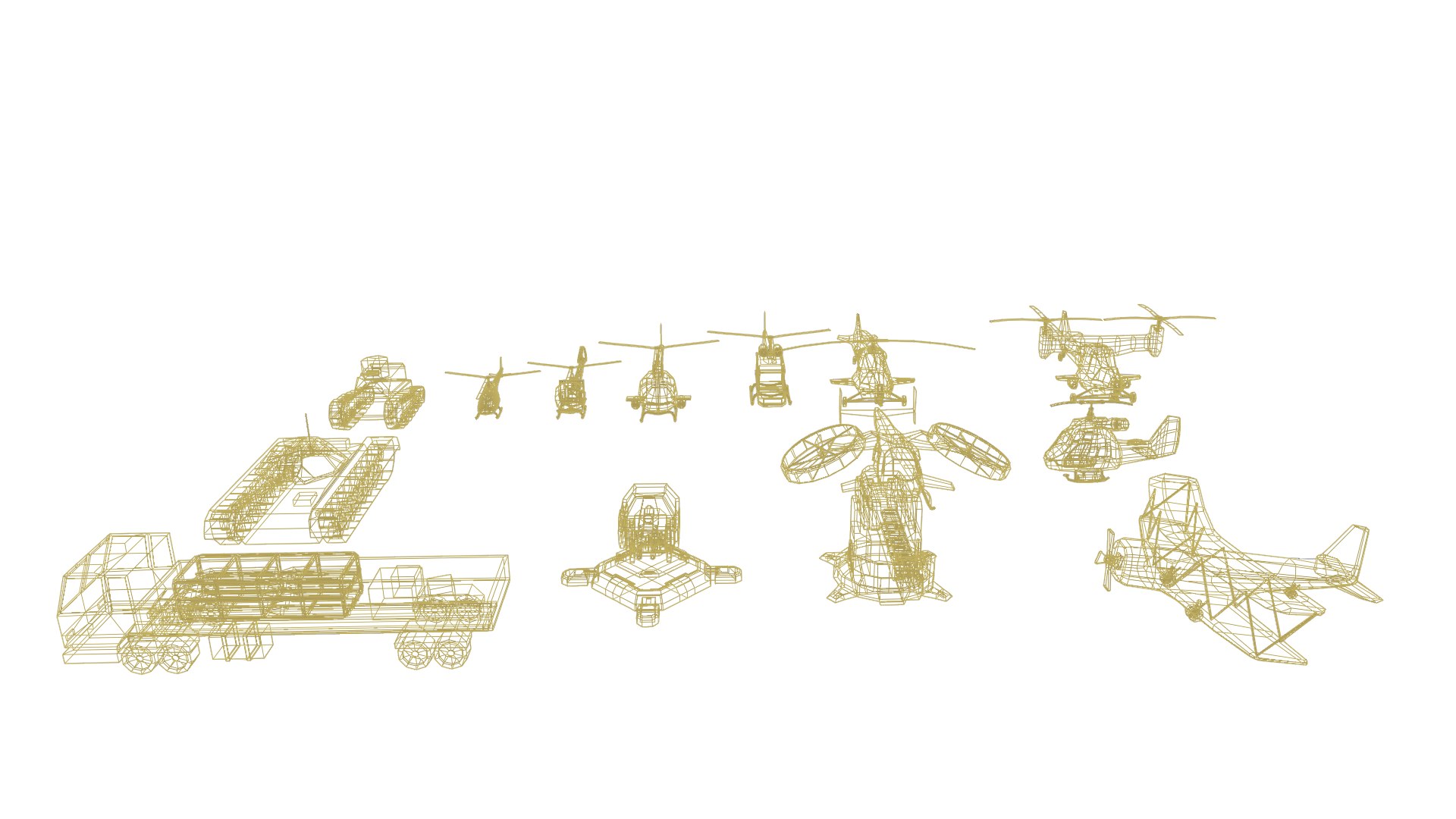 3D Military Vehicles Asset Pack Low Poly - TurboSquid 2068767