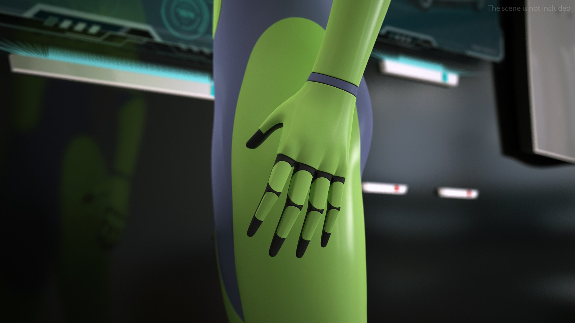 Robotic Humanoid Arm 3D Model - TurboSquid 1807057