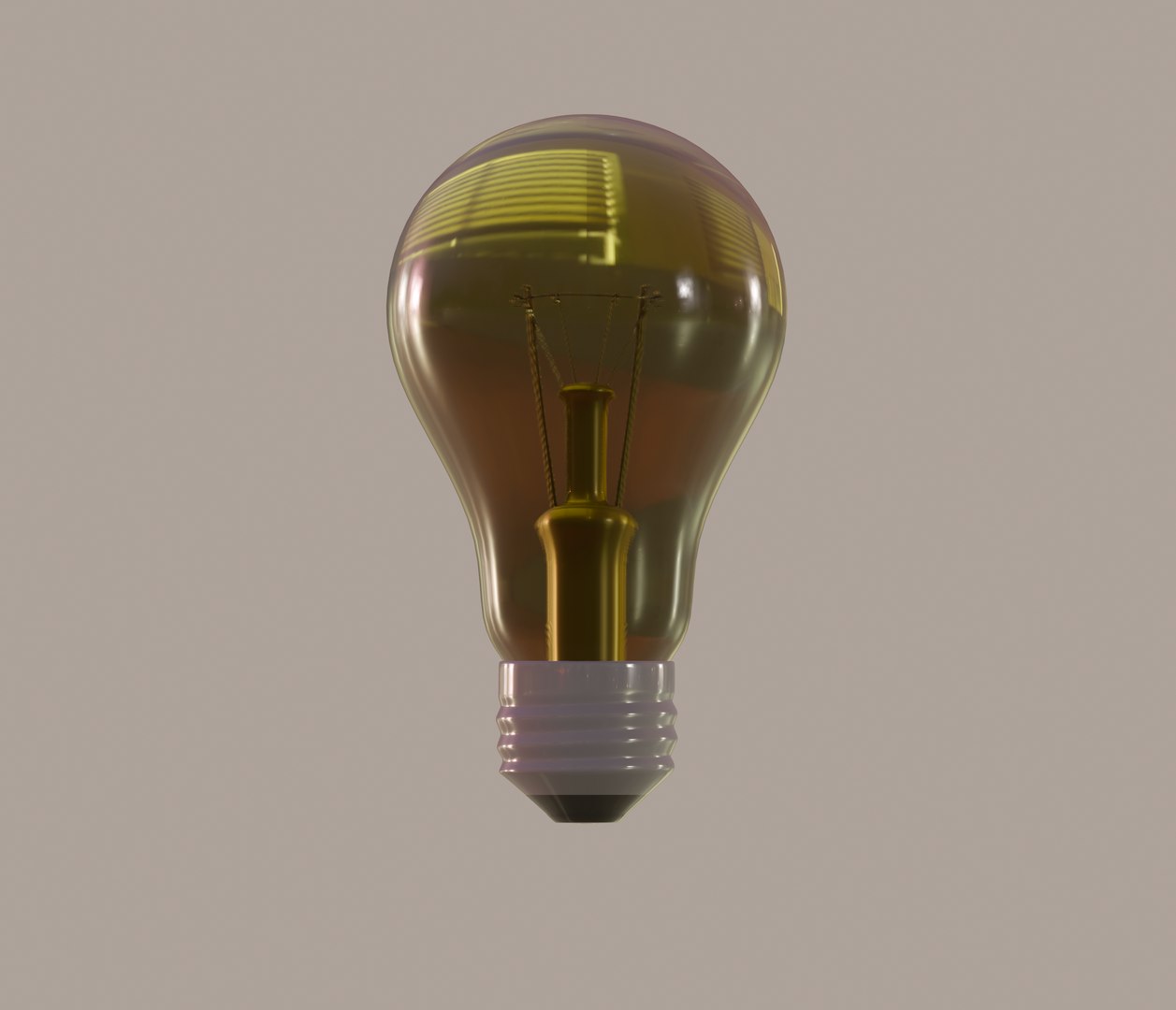 Mirrored Bulb Model - TurboSquid 1479883