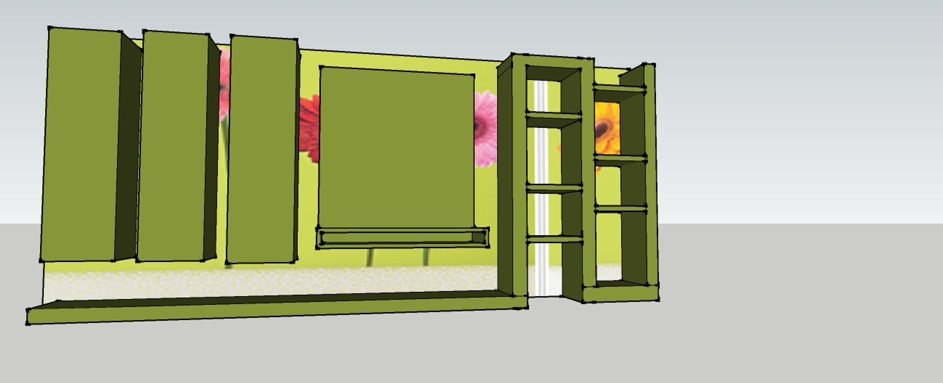 3d Library Wallpaper Wood