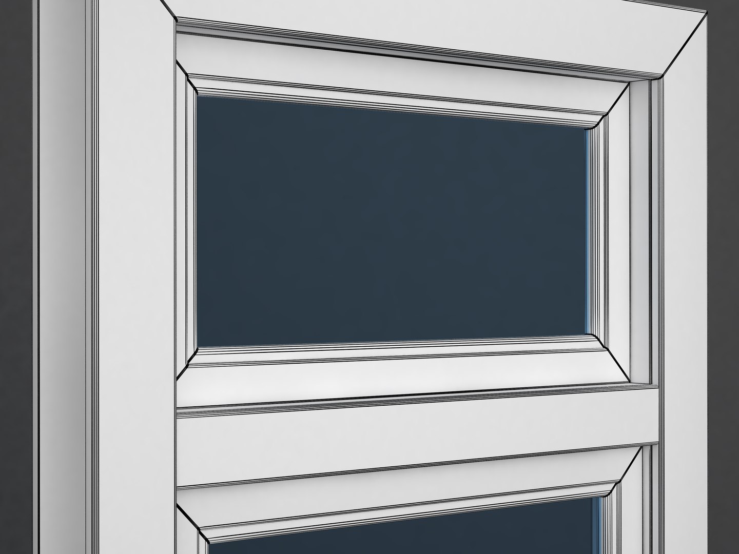 Transom Operating Window 3d Model