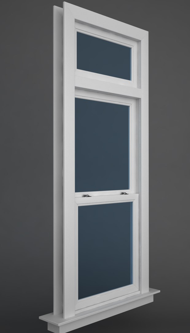 Transom Operating Window 3d Model