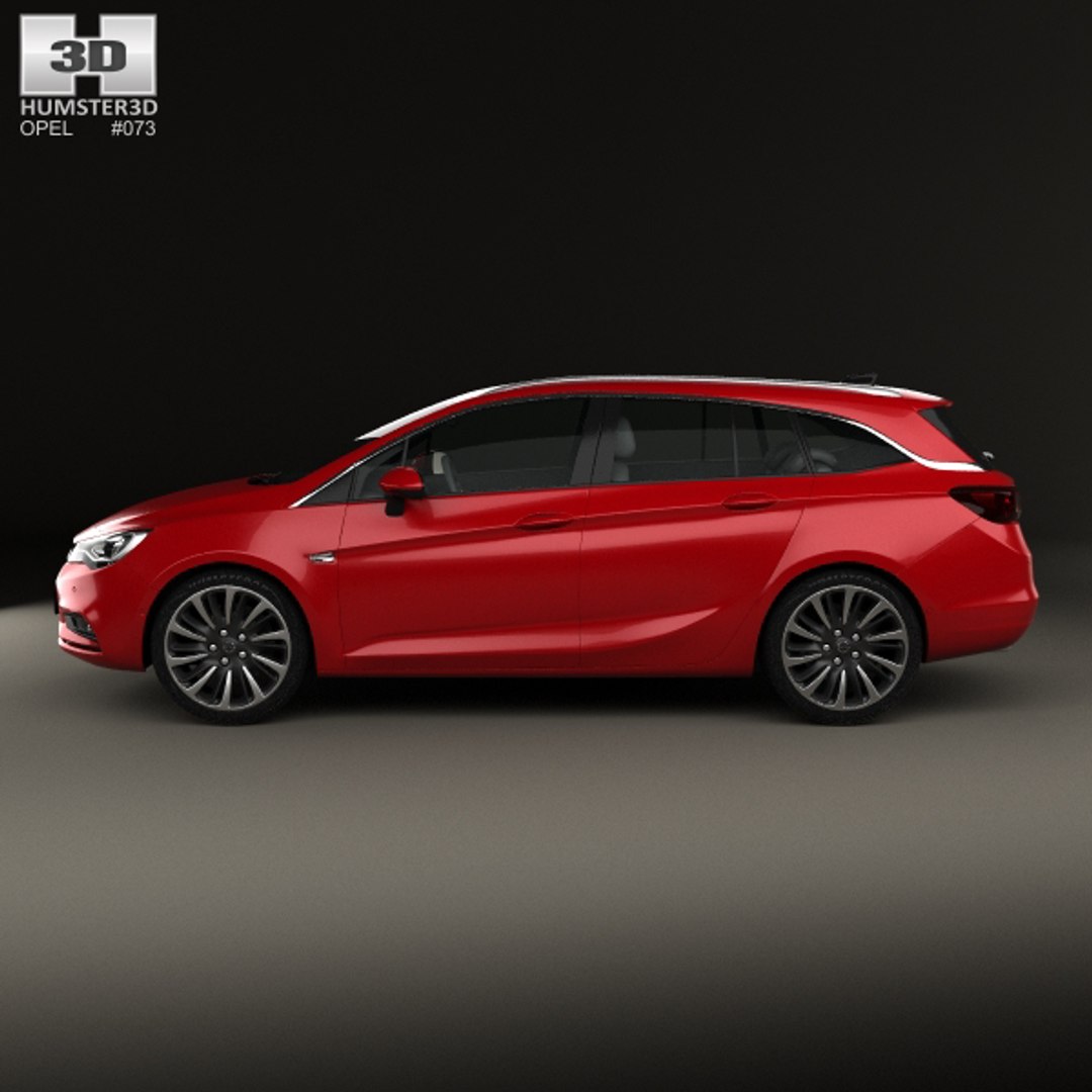 Opel astra k 3D model - TurboSquid 1227404