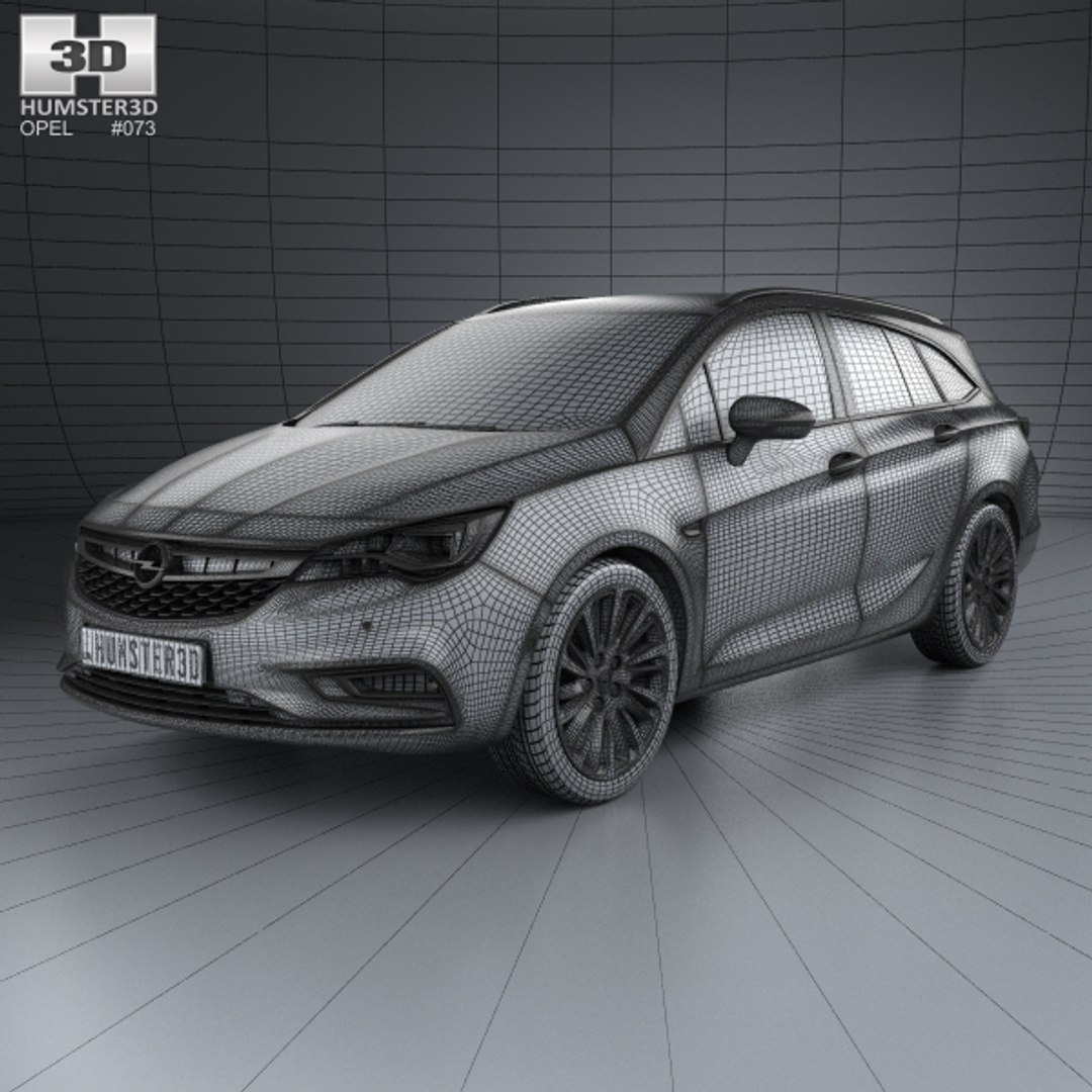 Opel astra k 3D model - TurboSquid 1227404