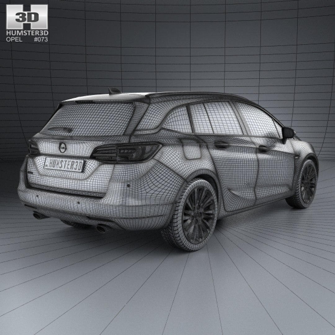 Opel astra k 3D model - TurboSquid 1227404