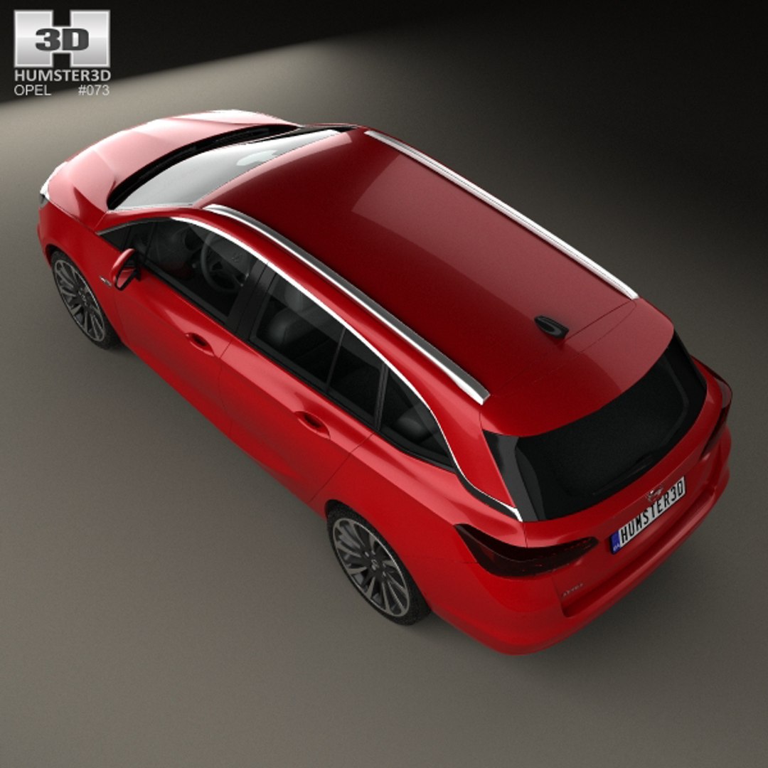 Opel astra k 3D model - TurboSquid 1227404