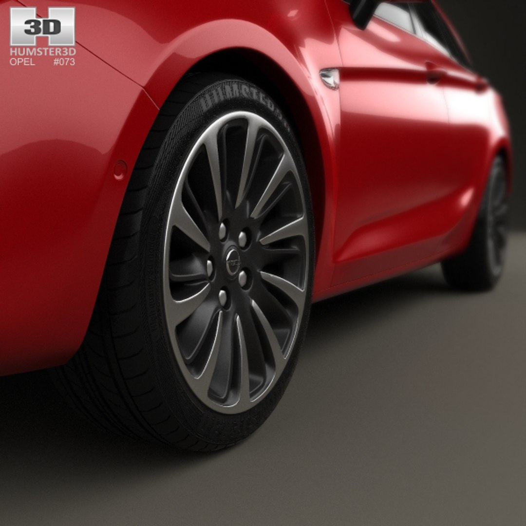 Opel astra k 3D model - TurboSquid 1227404