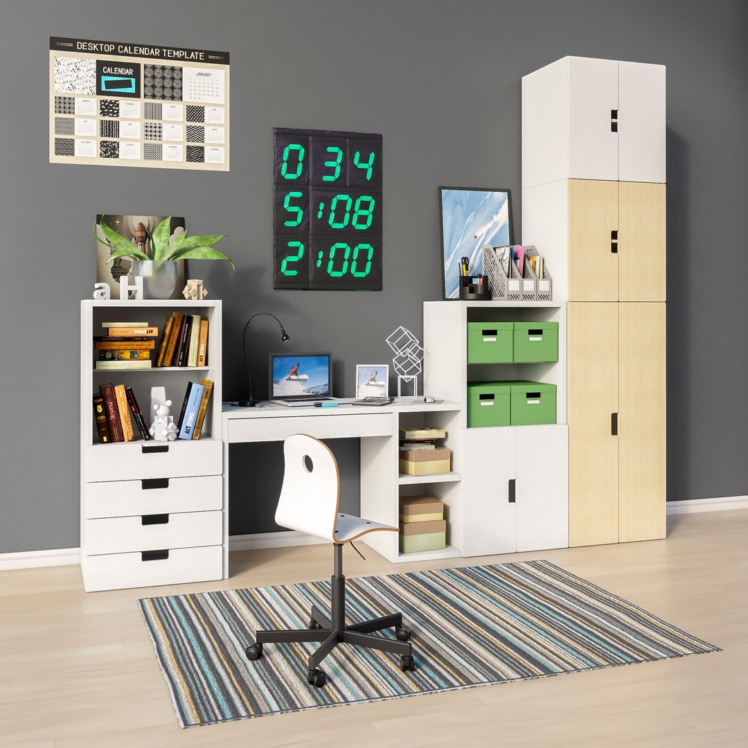 Ikea modular 3D - TurboSquid 1705937