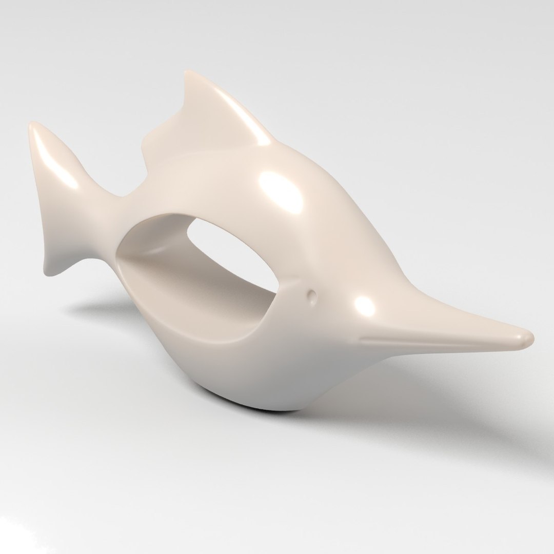 max clay swordfish figurine