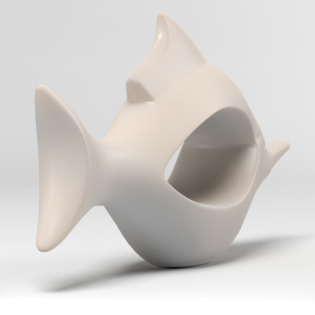 max clay swordfish figurine