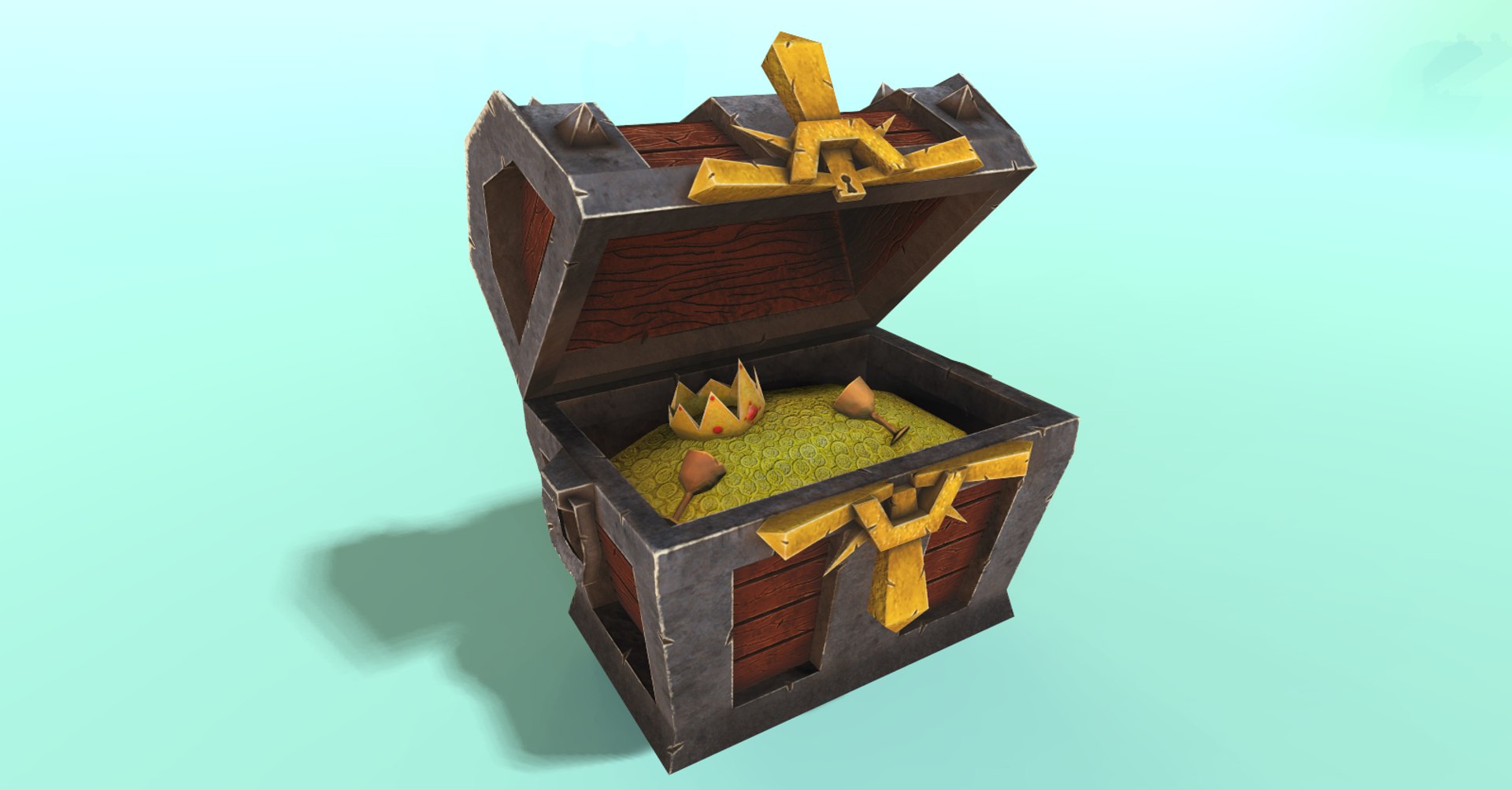 3D Model Chest - TurboSquid 1844453
