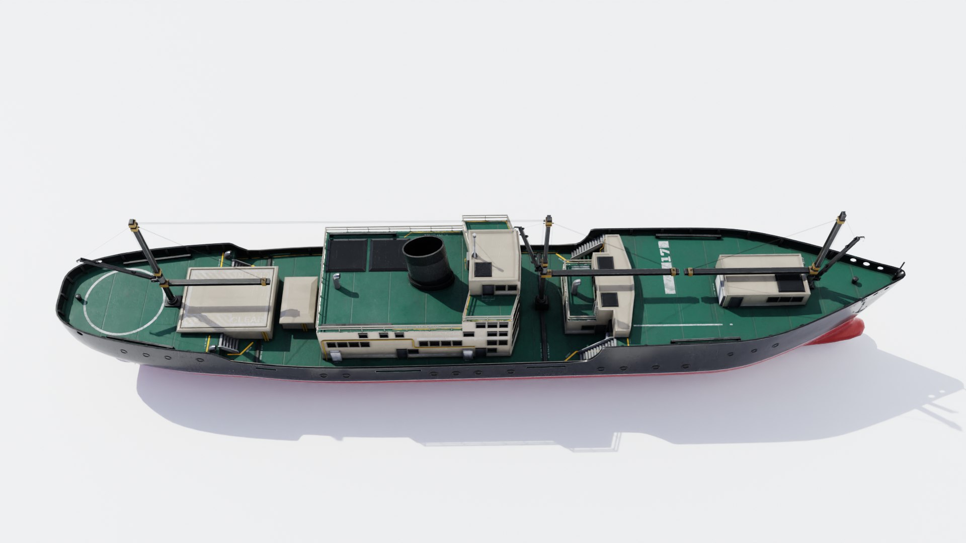 3D Exploration Ship Model - TurboSquid 2153872