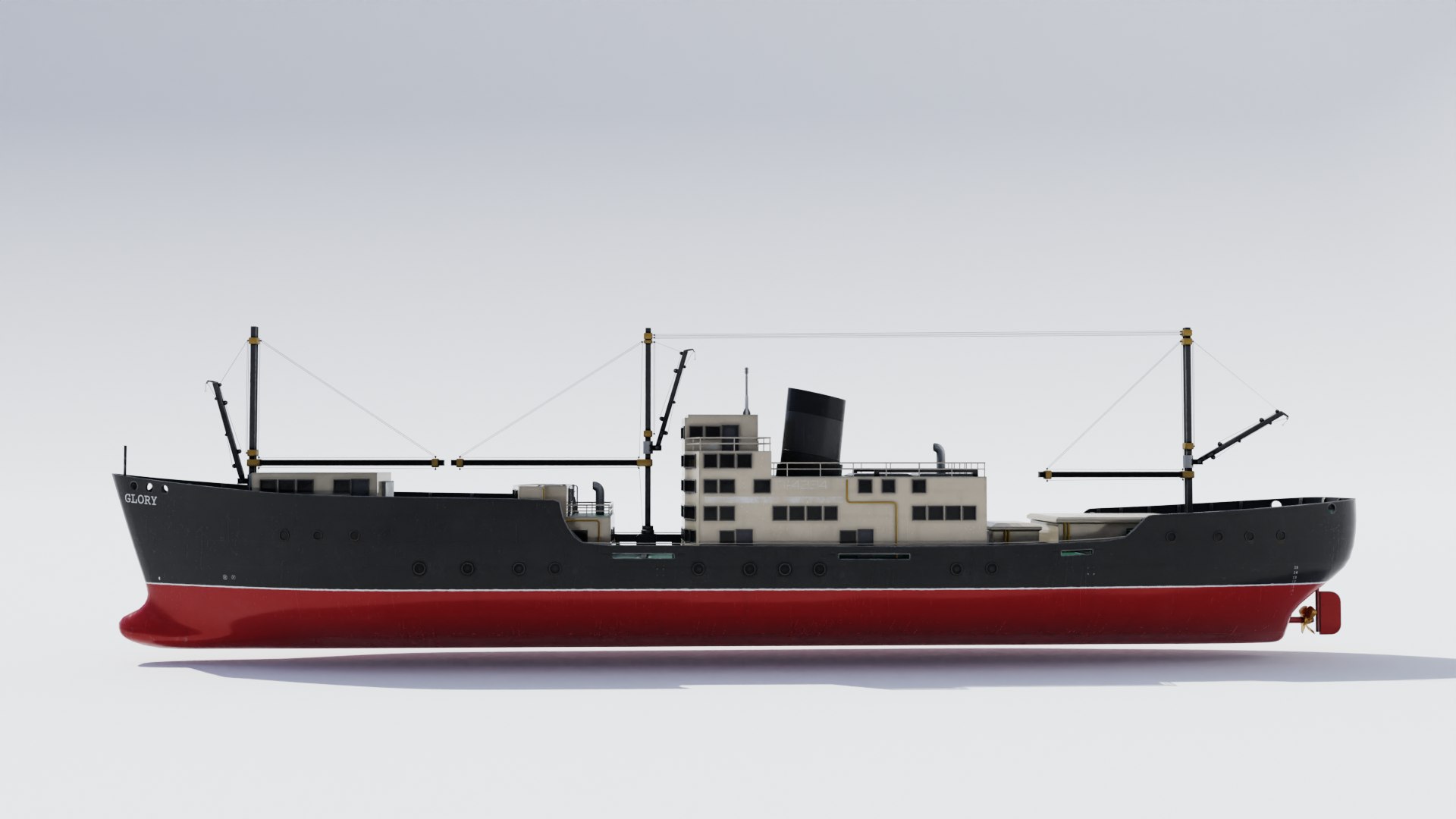 3D Exploration Ship Model - TurboSquid 2153872