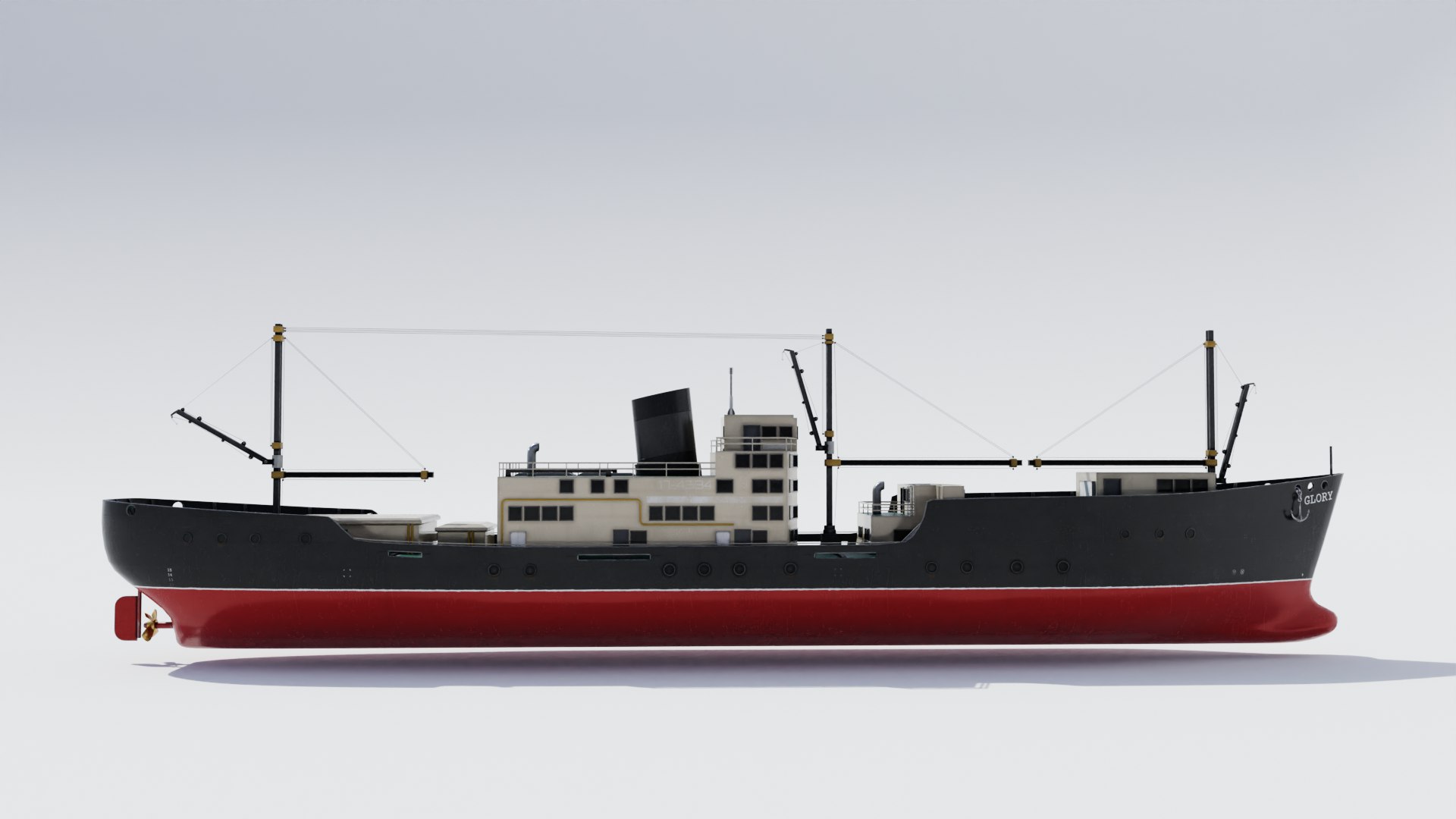 3D Exploration Ship Model - TurboSquid 2153872