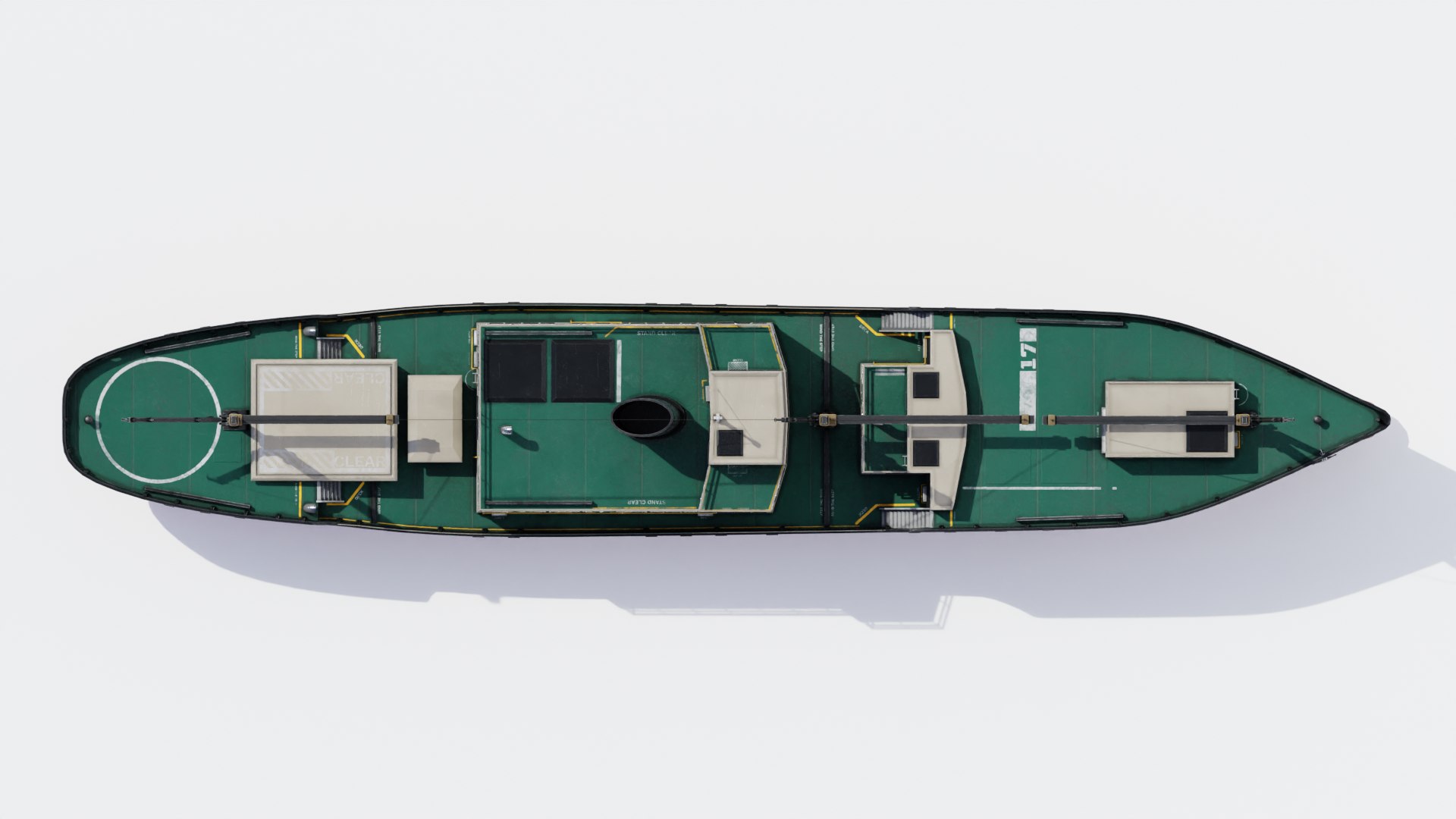 3D Exploration Ship Model - TurboSquid 2153872