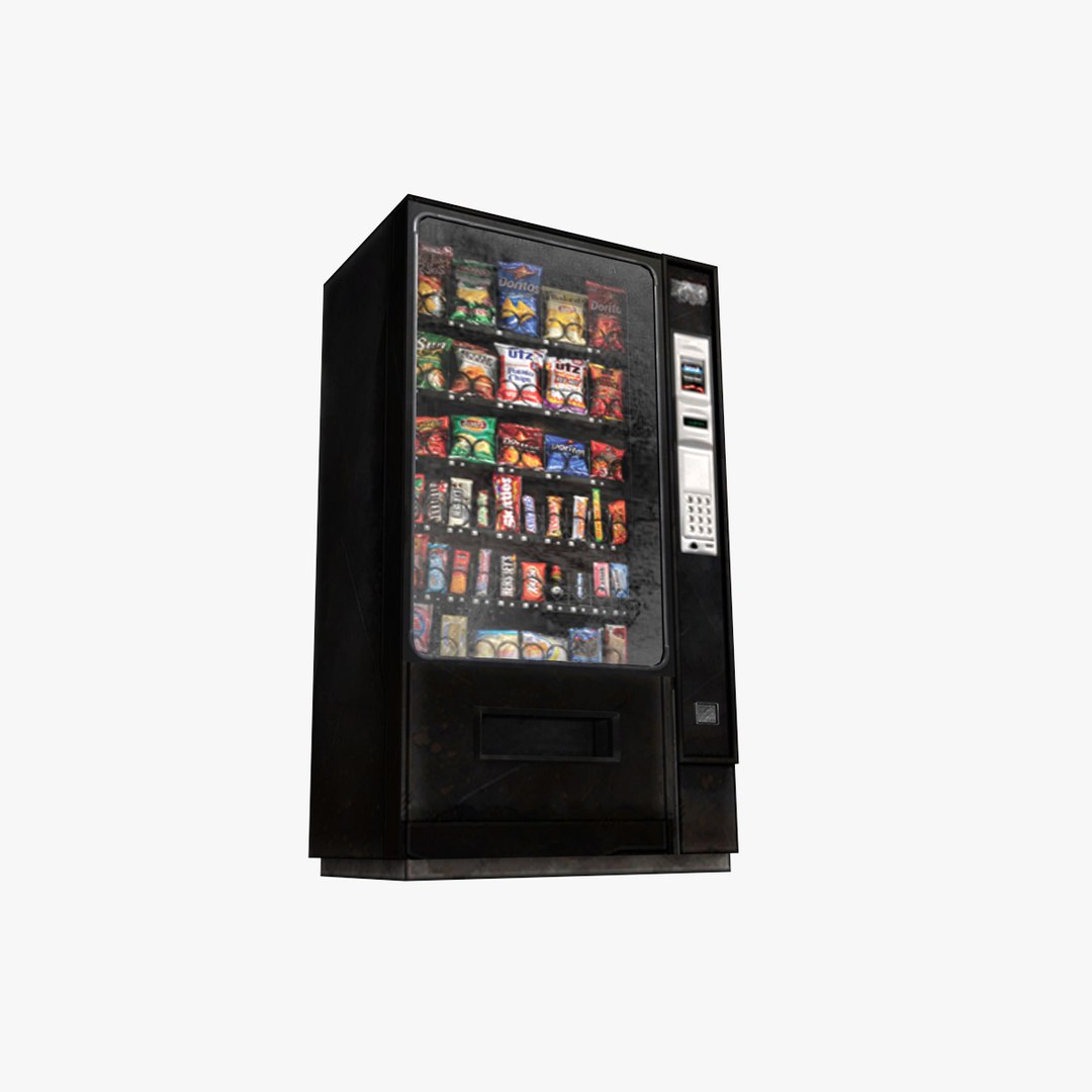 Props Vending Machine 3D Model - TurboSquid 1155213