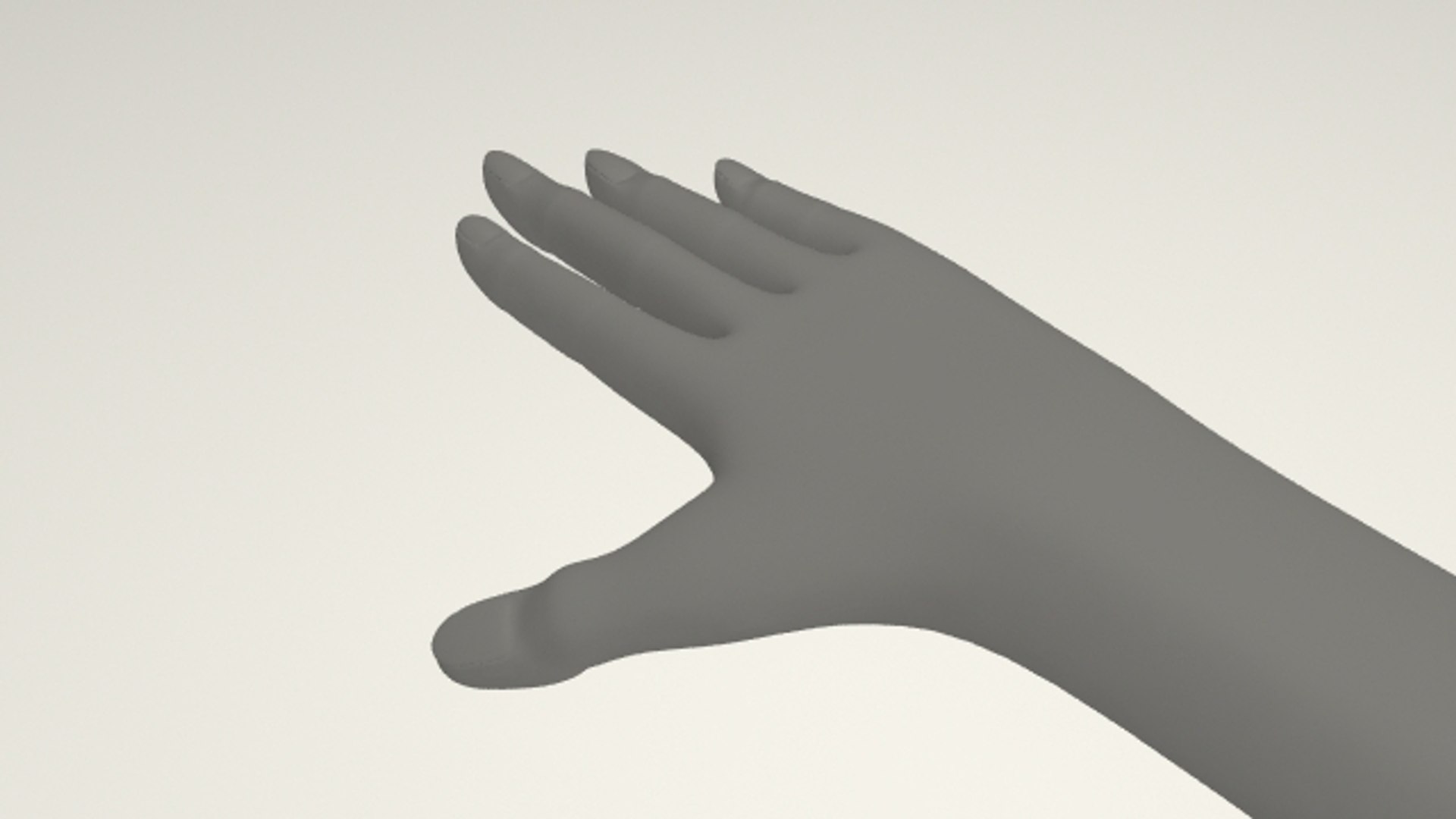 free hand 3d model