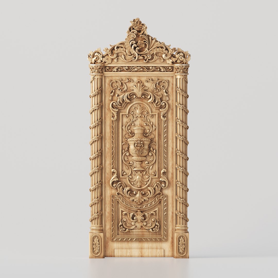 3D Classic Baroque Interior Design Model - TurboSquid 1656345