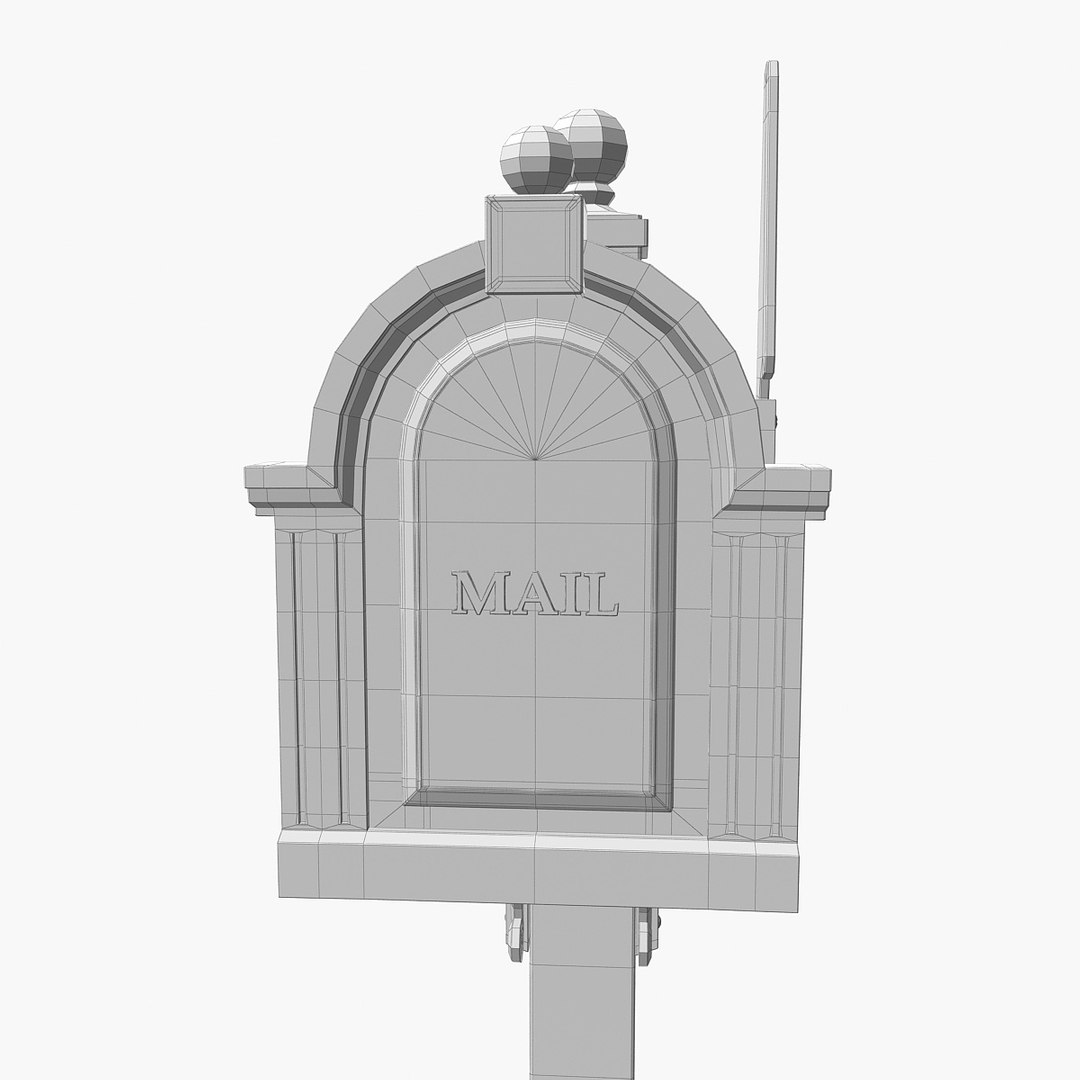 Mail Box 3d Model