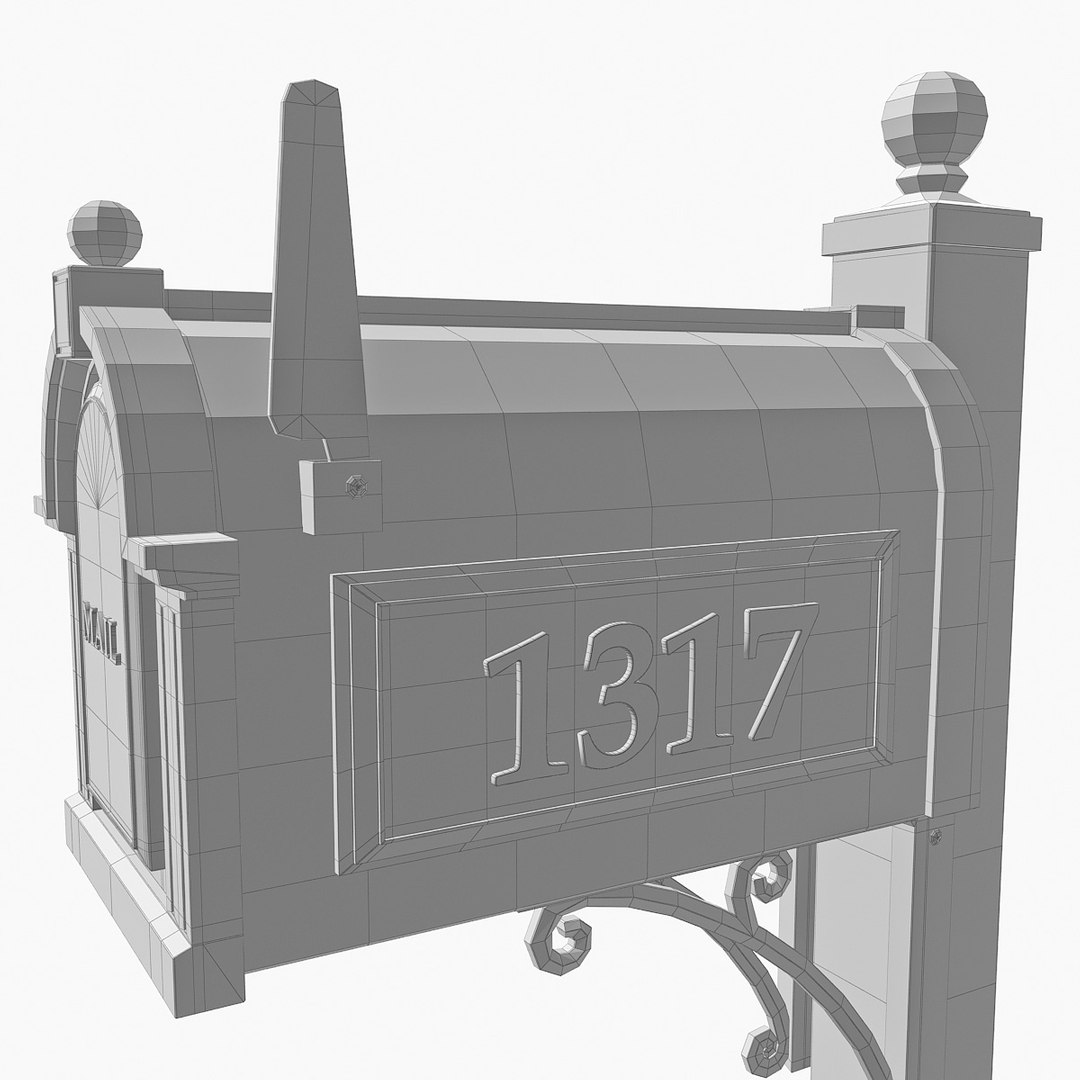 Mail Box 3d Model
