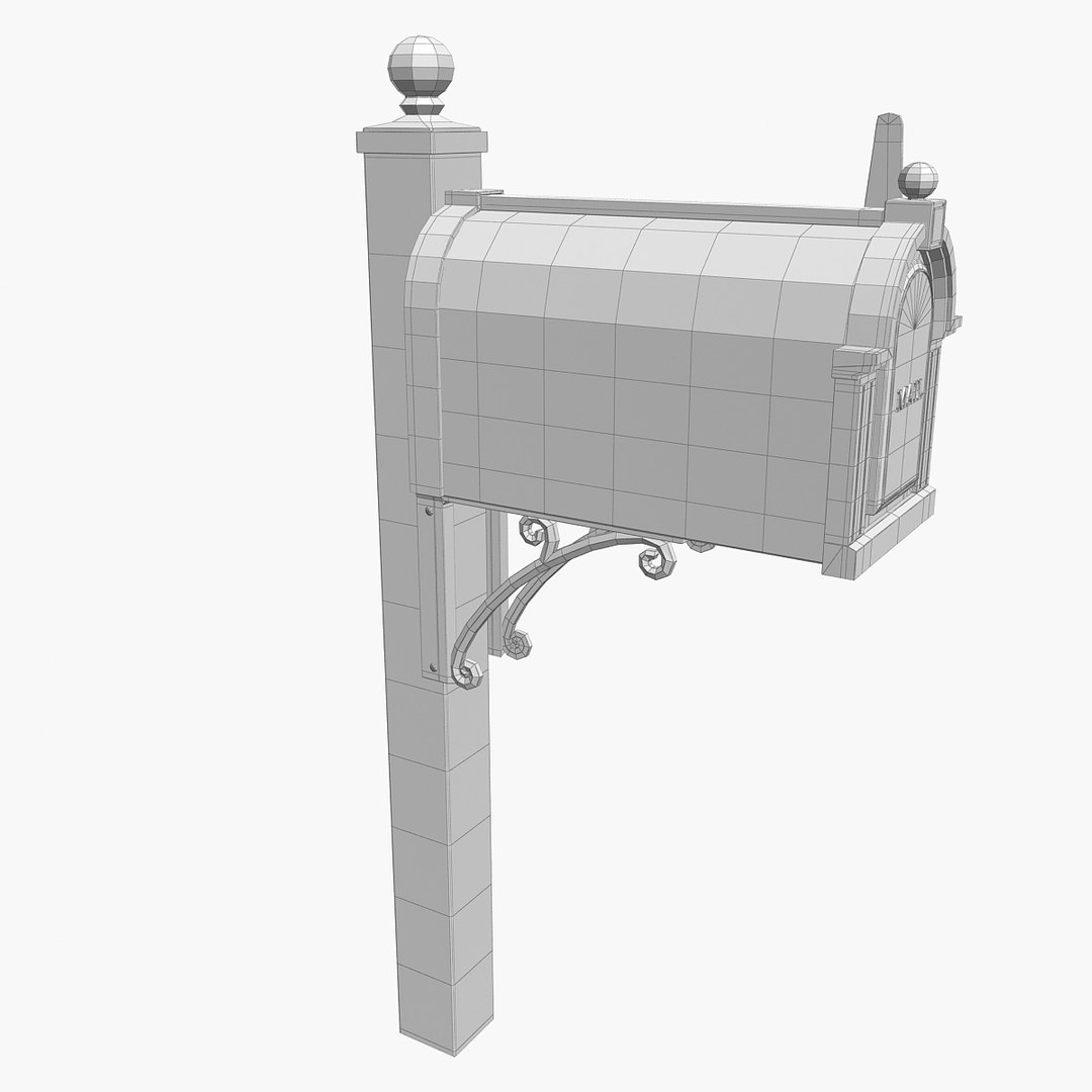 Mail Box 3d Model