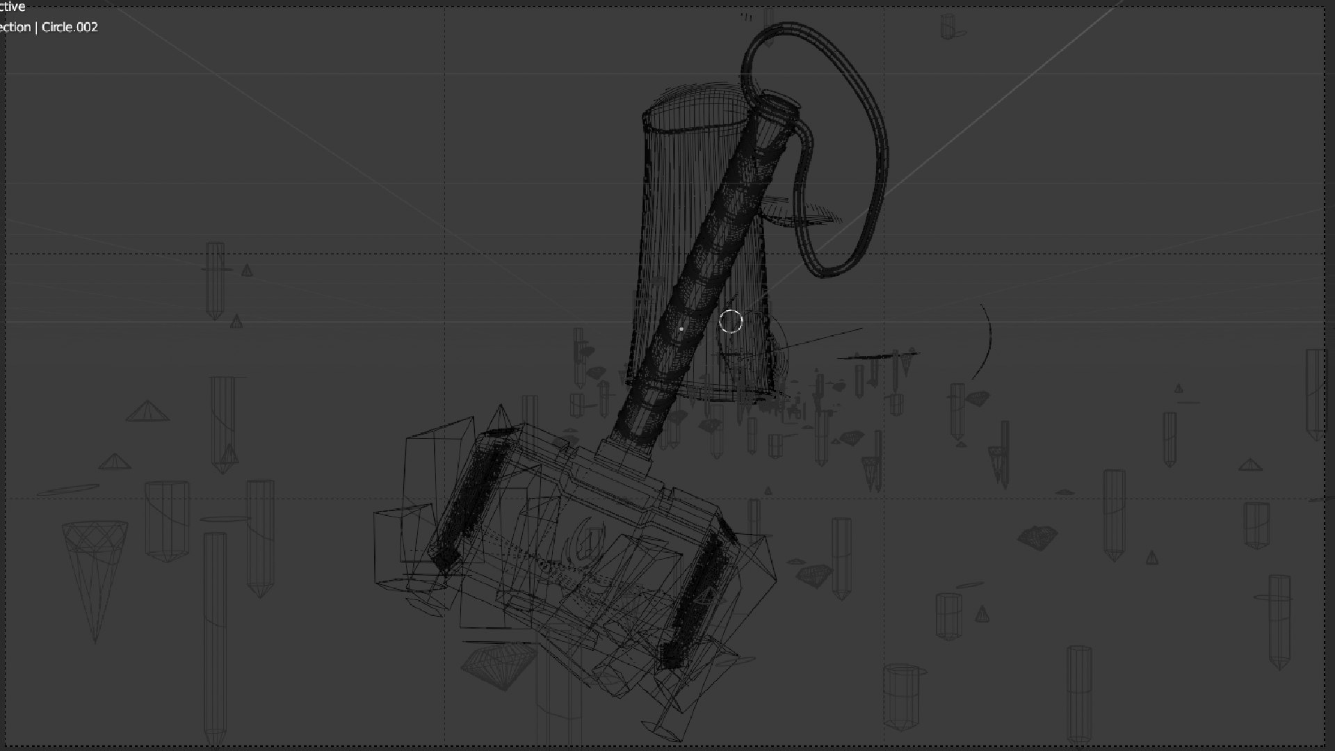 Enchanted Hammer Scene 3D Model - TurboSquid 1824601