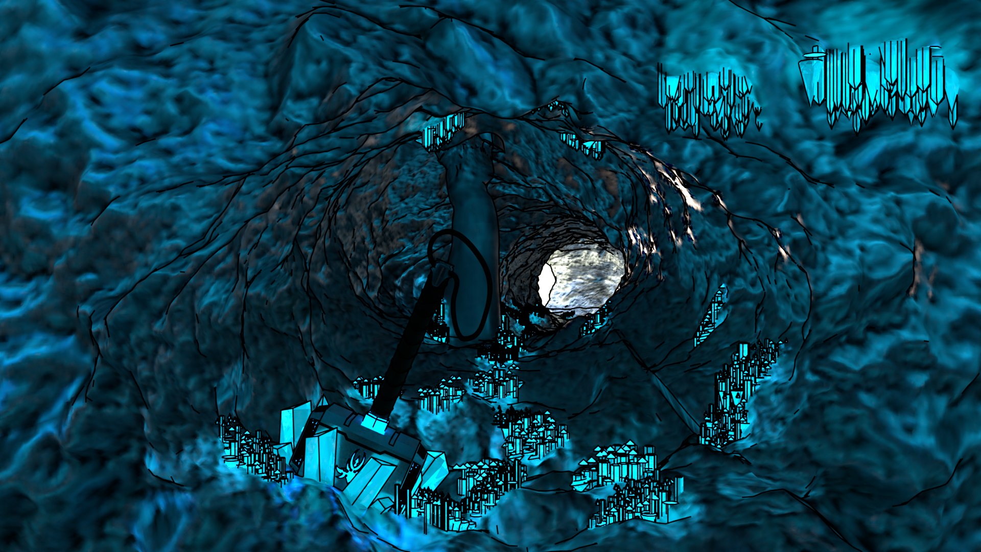 Enchanted Hammer Scene 3D Model - TurboSquid 1824601