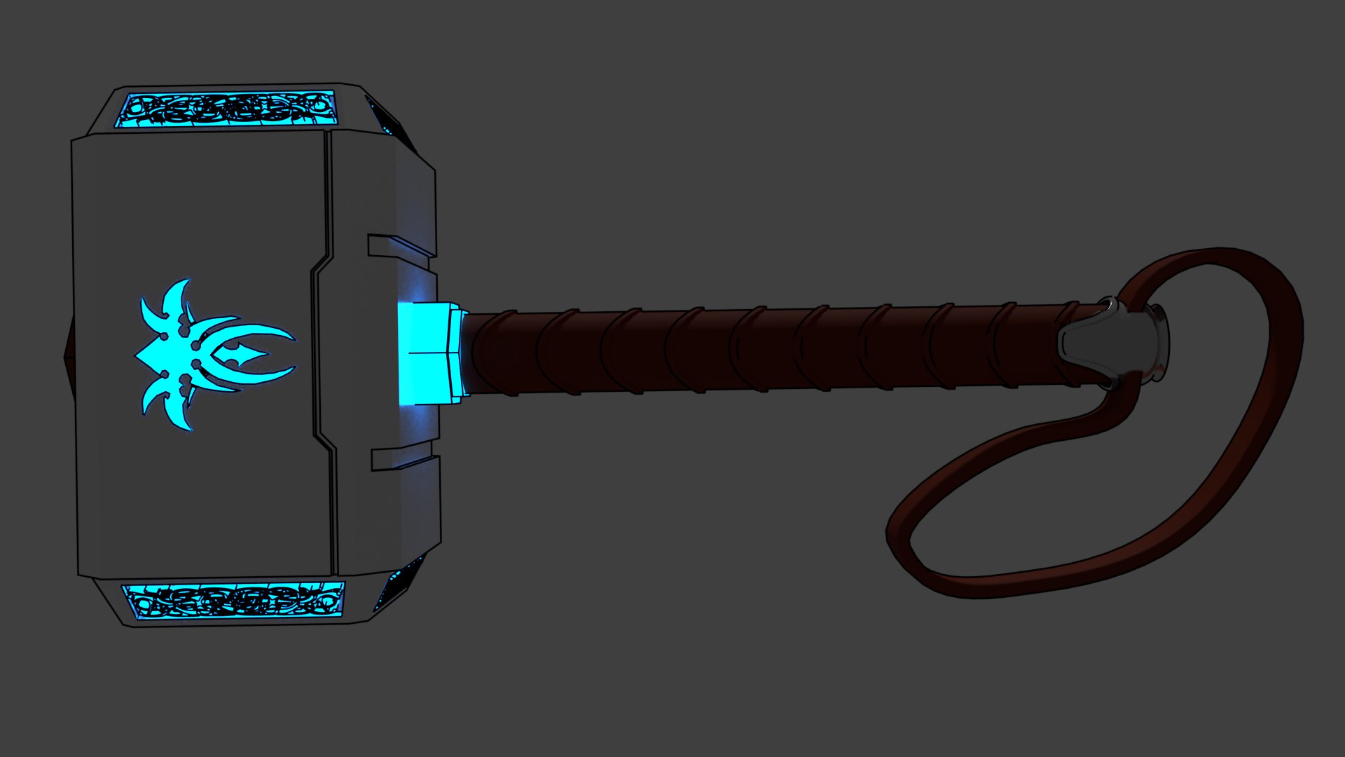 Enchanted Hammer Scene 3D Model - TurboSquid 1824601