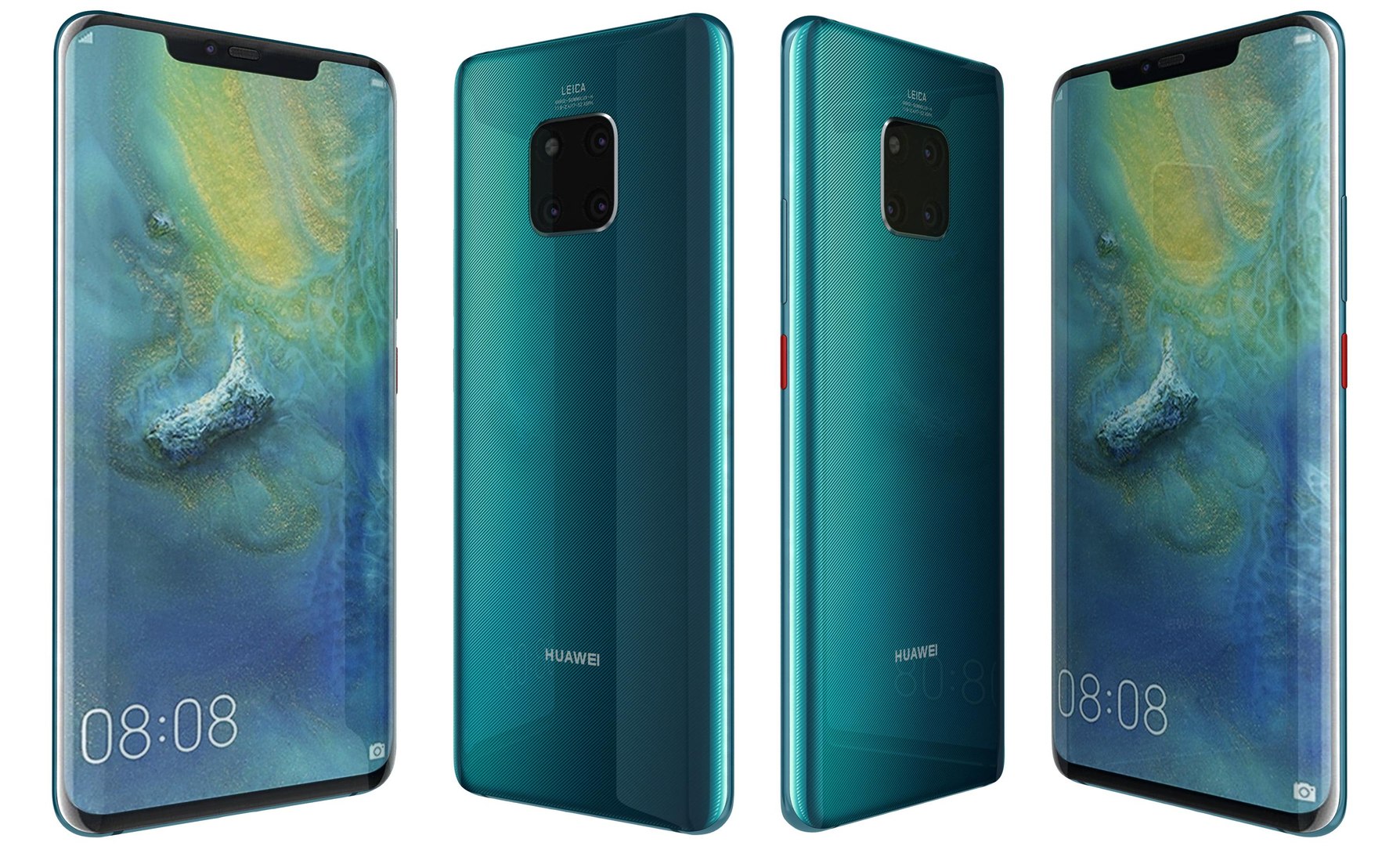 Huawei mate 20 pro 3D model - TurboSquid 1347875