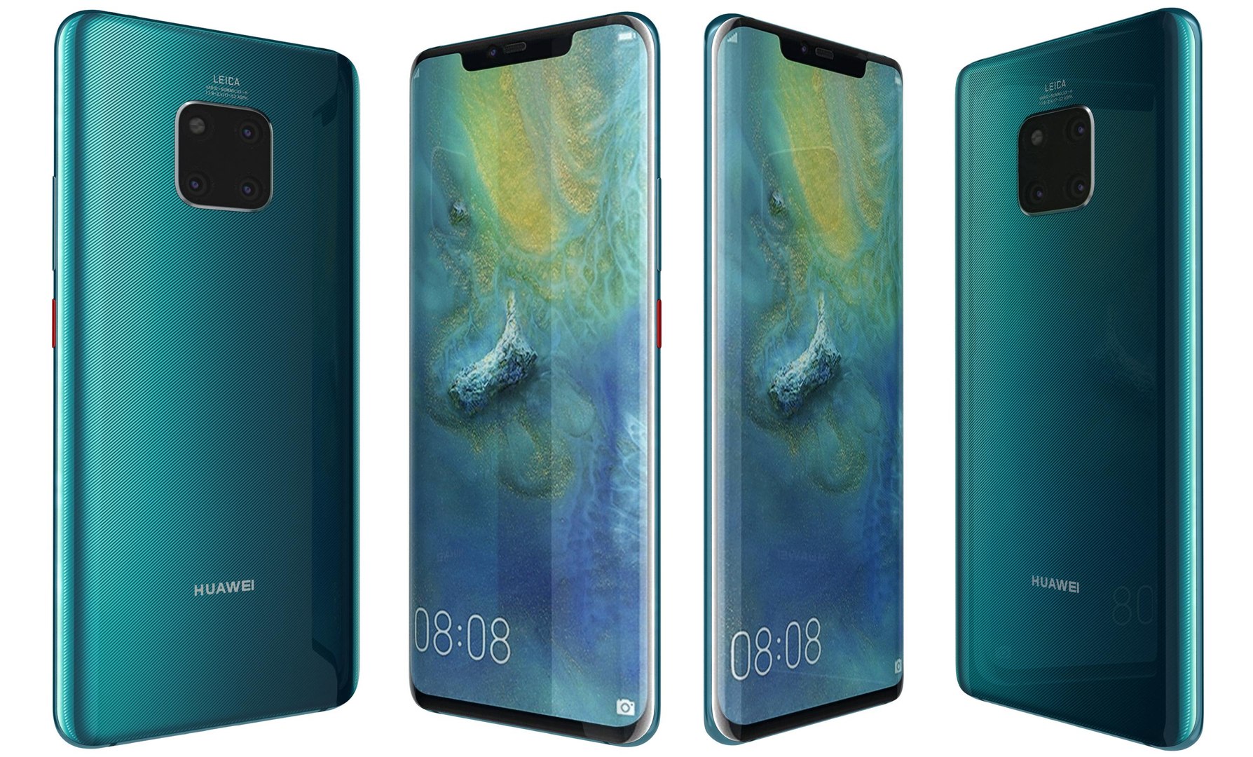 Huawei mate 20 pro 3D model - TurboSquid 1347875
