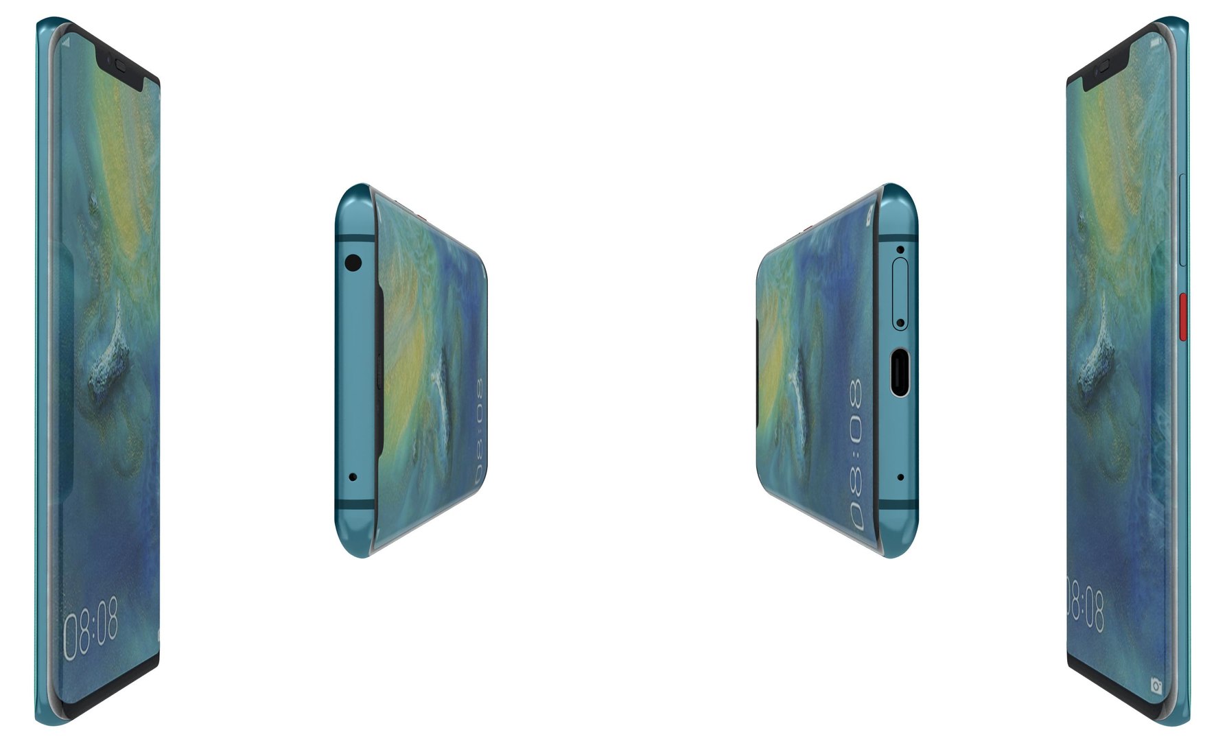 Huawei mate 20 pro 3D model - TurboSquid 1347875