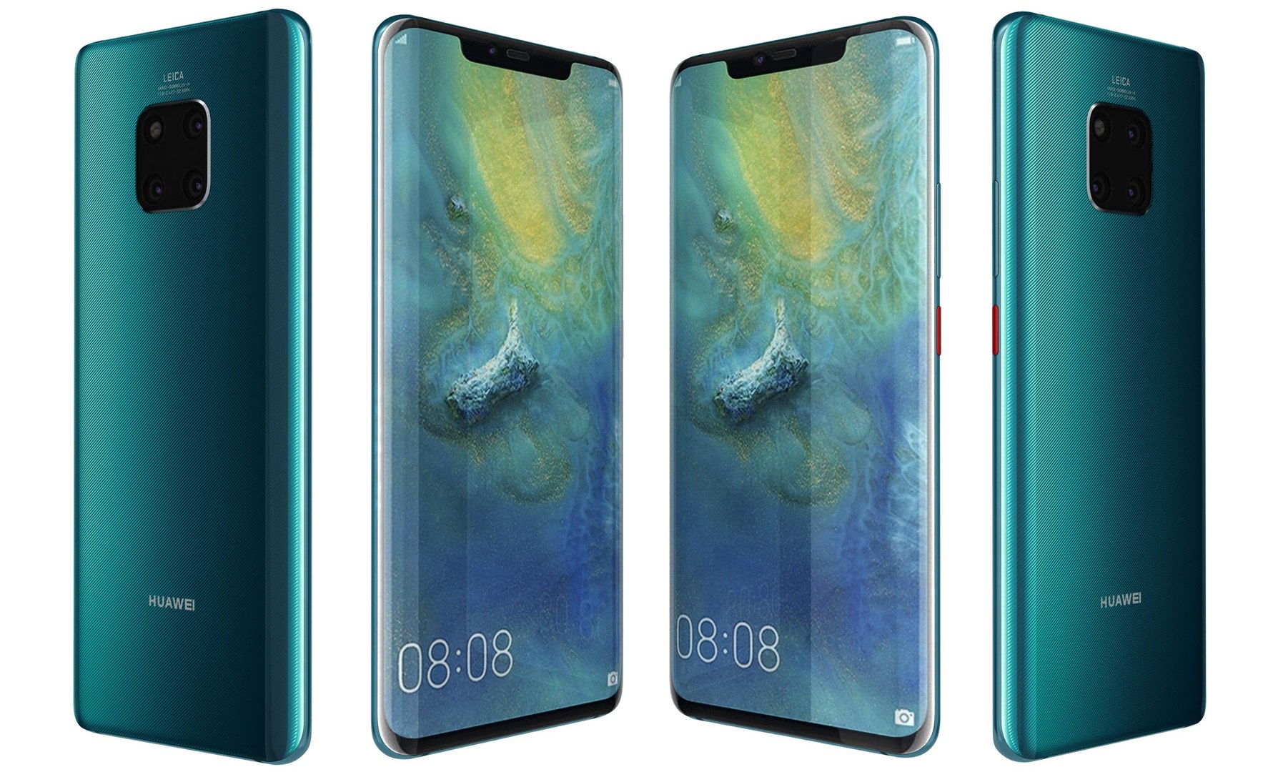 Huawei mate 20 pro 3D model - TurboSquid 1347875